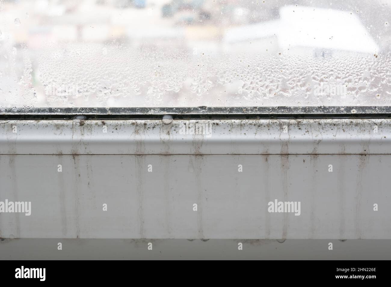 Poor quality windows. Due to poor ventilation, poor-quality ...