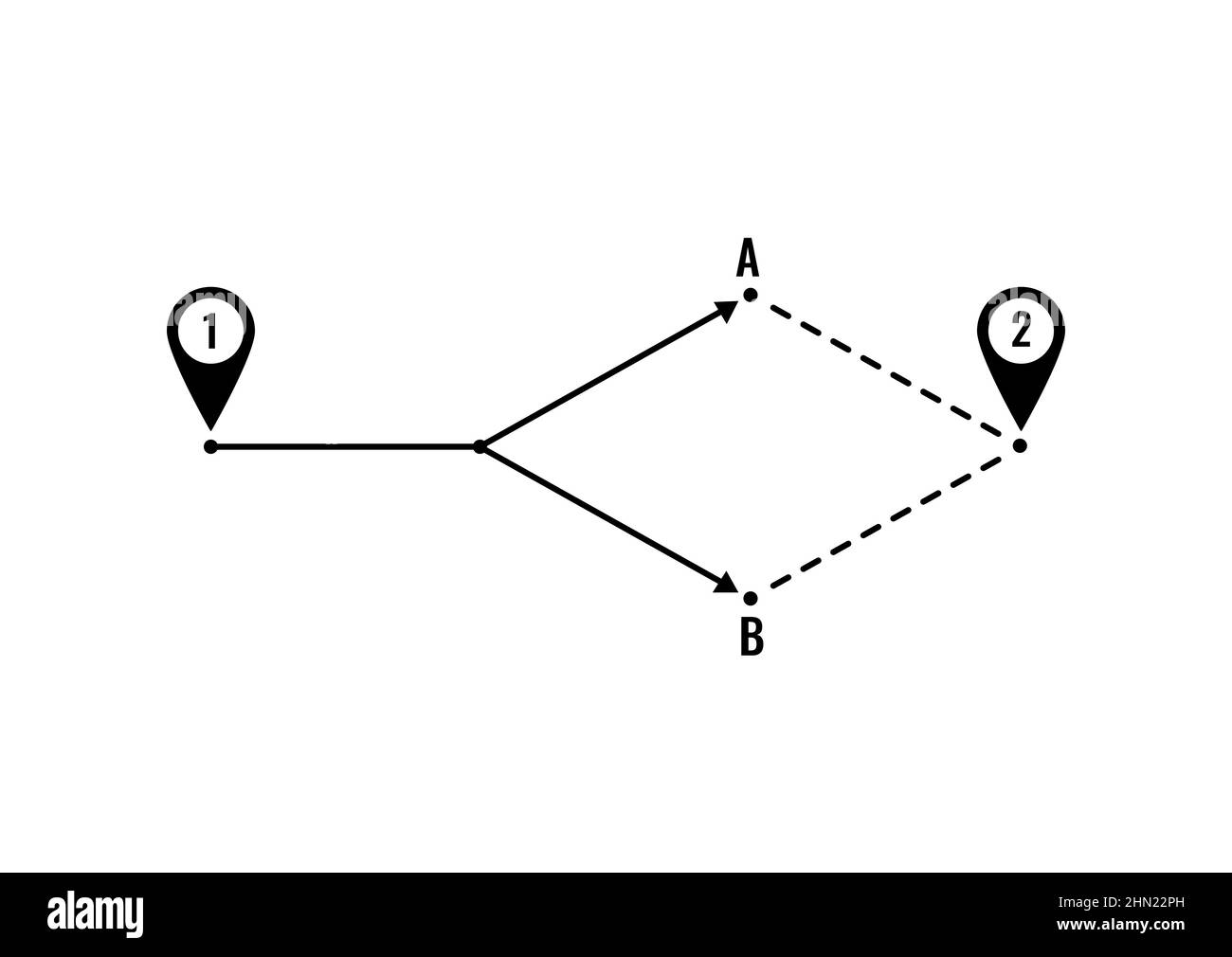 Choose an option Black and White Stock Photos & Images - Alamy