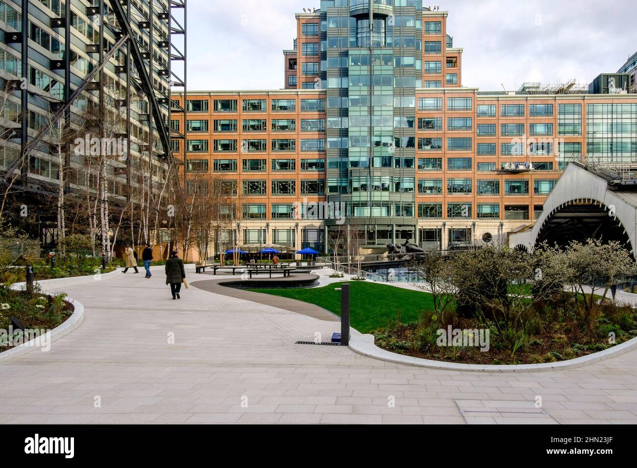 Exchange Square, Broadgate, City of London, United Kingdom Stock Photo ...