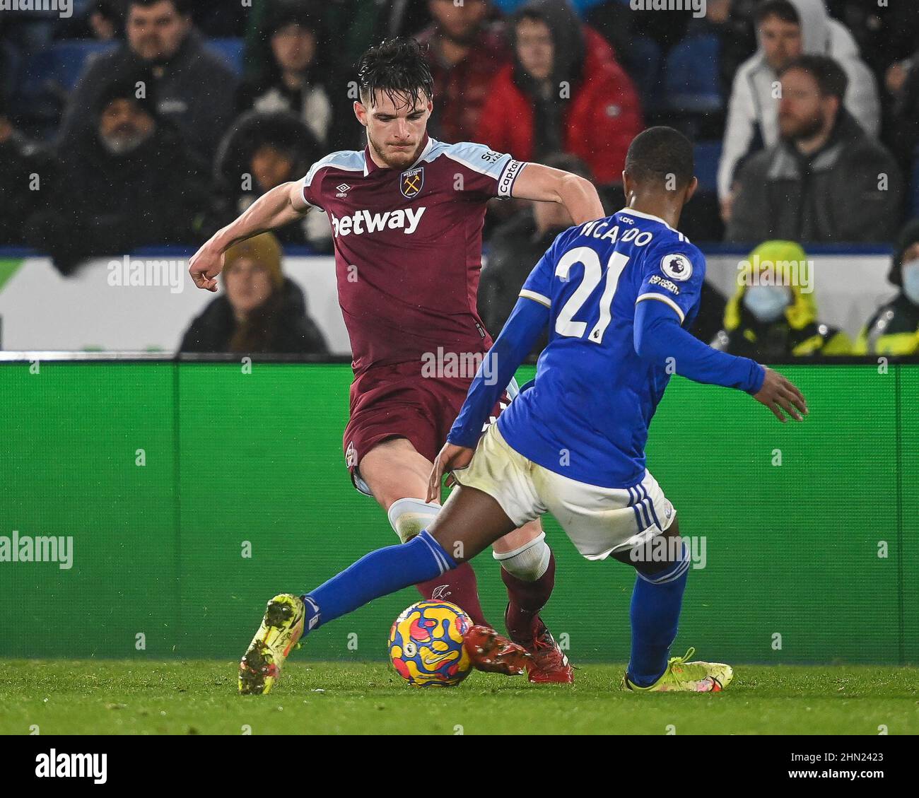 Declan Rice #41 of West Ham United in action during the game Stock ...