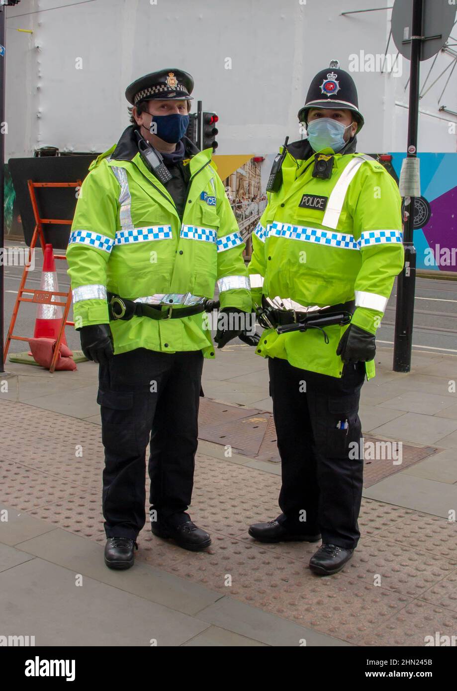 Greater manchester police gmp officers hi-res stock photography and ...