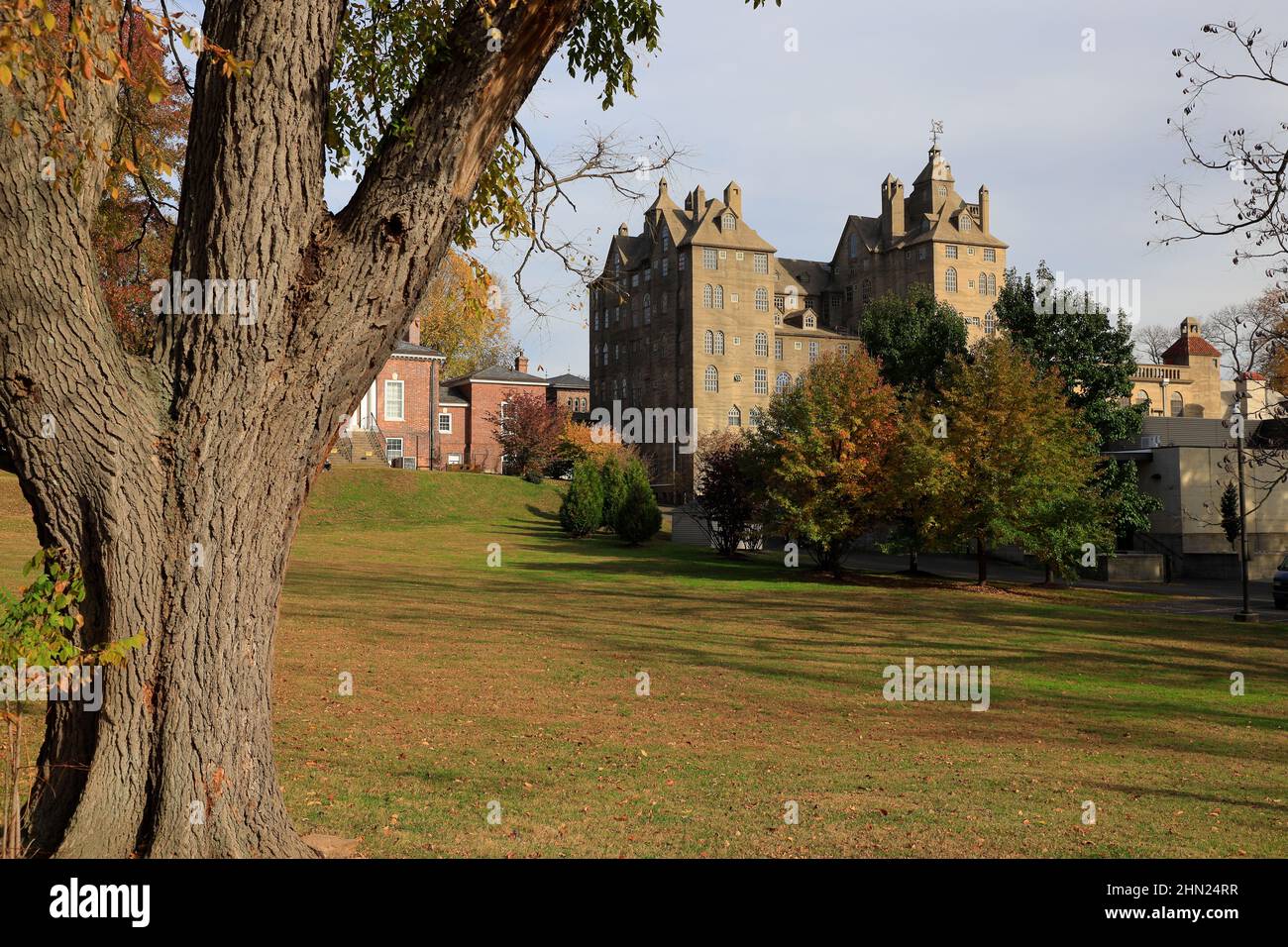 Mercer Museum and Library.Doylestown.Pennsylvania.USA Stock Photo - Alamy