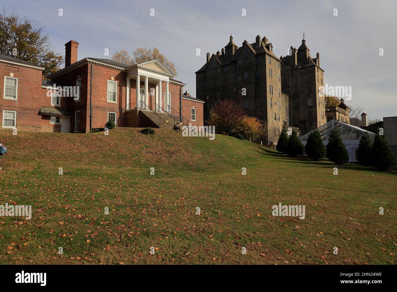 Mercer Museum and Library.Doylestown.Pennsylvania.USA Stock Photo - Alamy