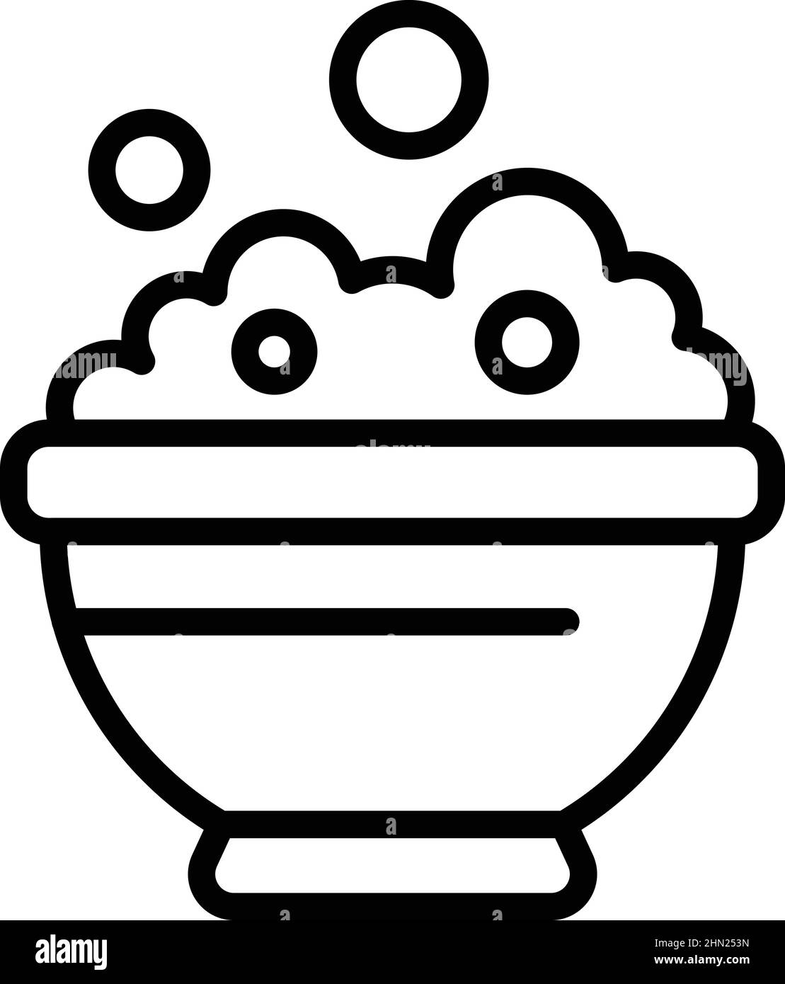 Wash dish icon outline vector. Home cleaning. Work floor Stock Vector ...