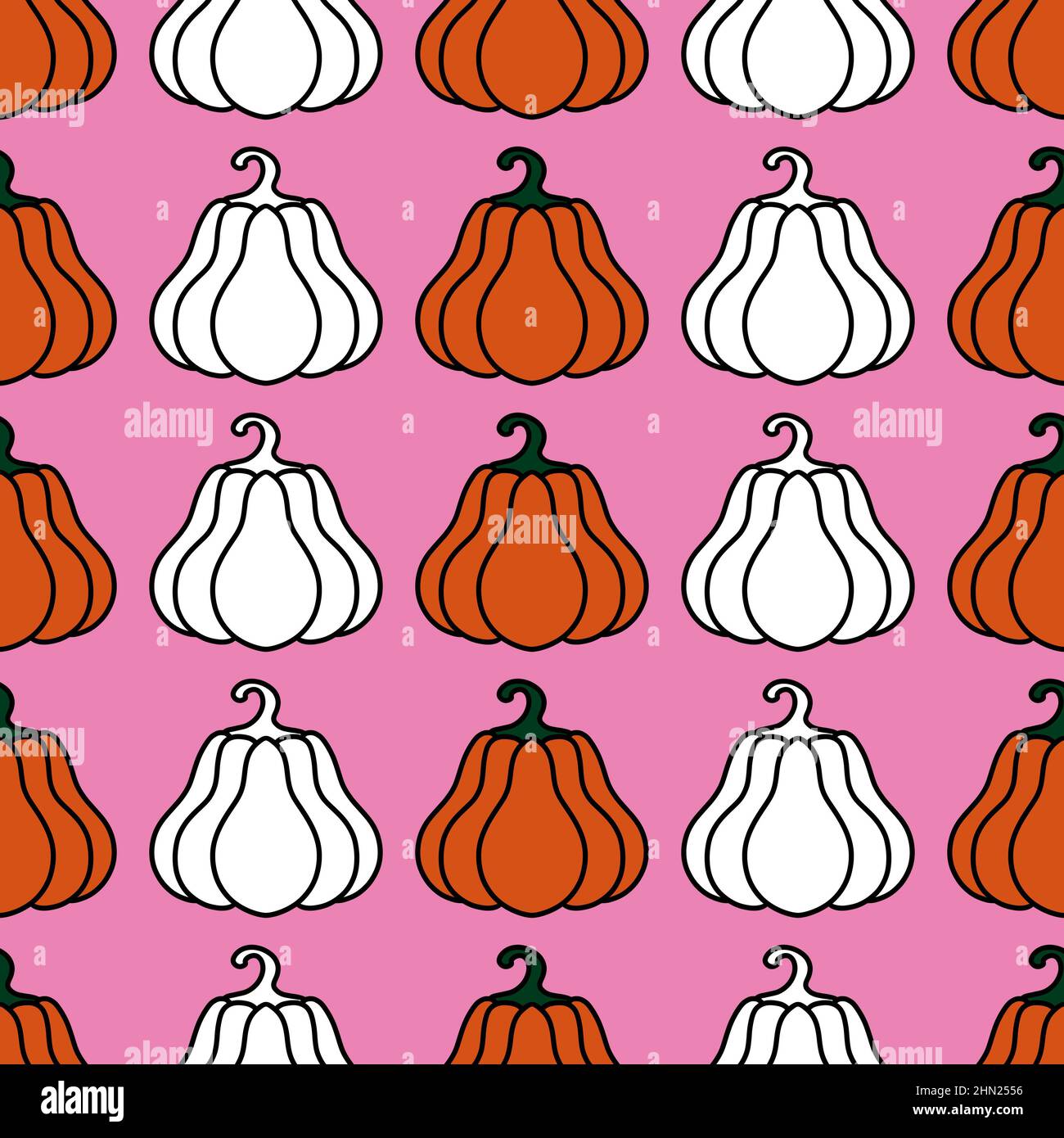Halloween seamless pumpkin pattern for fabrics and textiles and ...