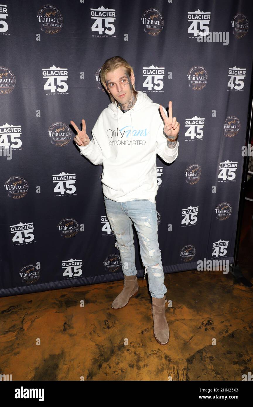 Aaron carter 2022 hi-res stock photography and images - Alamy