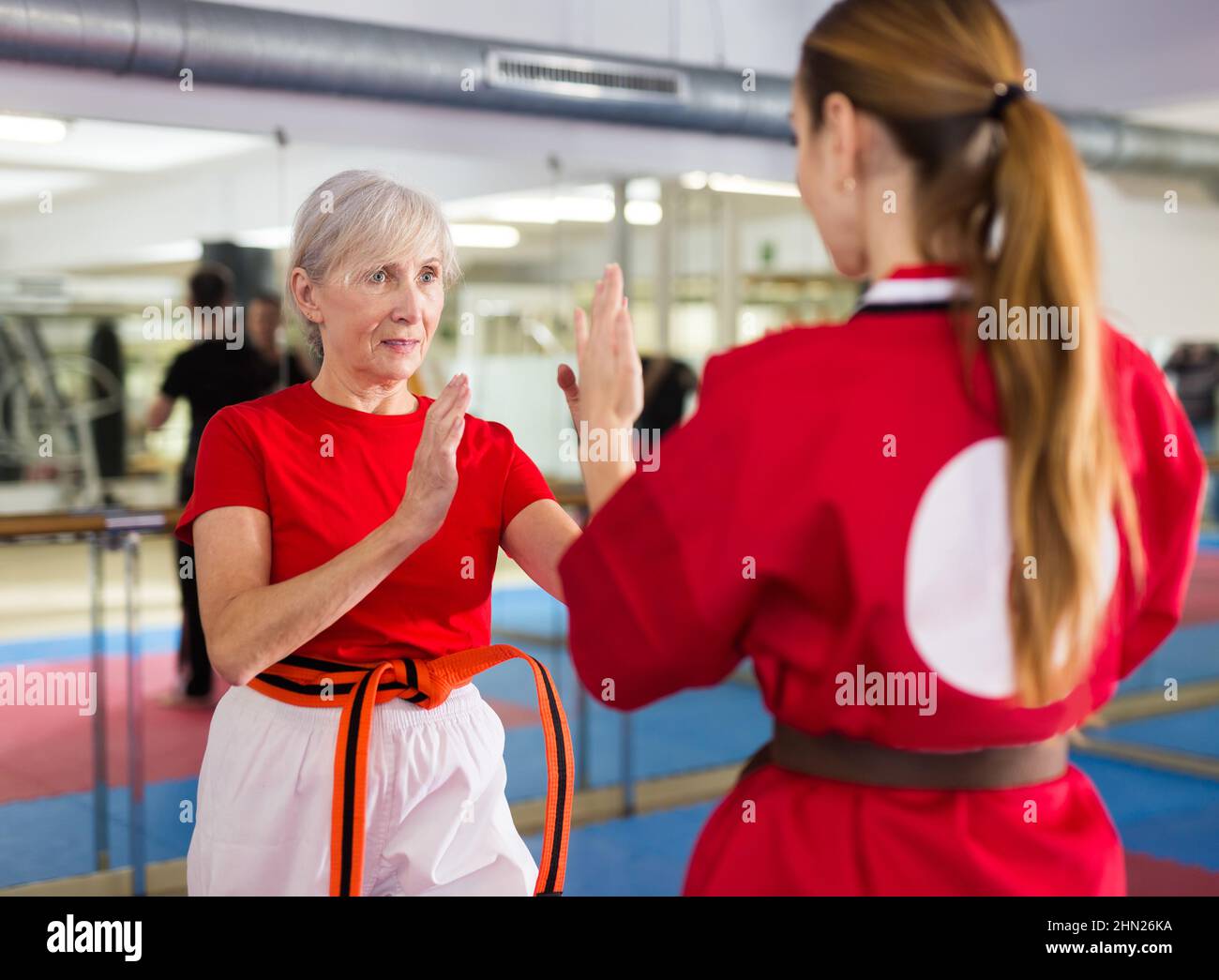Wrestling techniques hi-res stock photography and images - Alamy