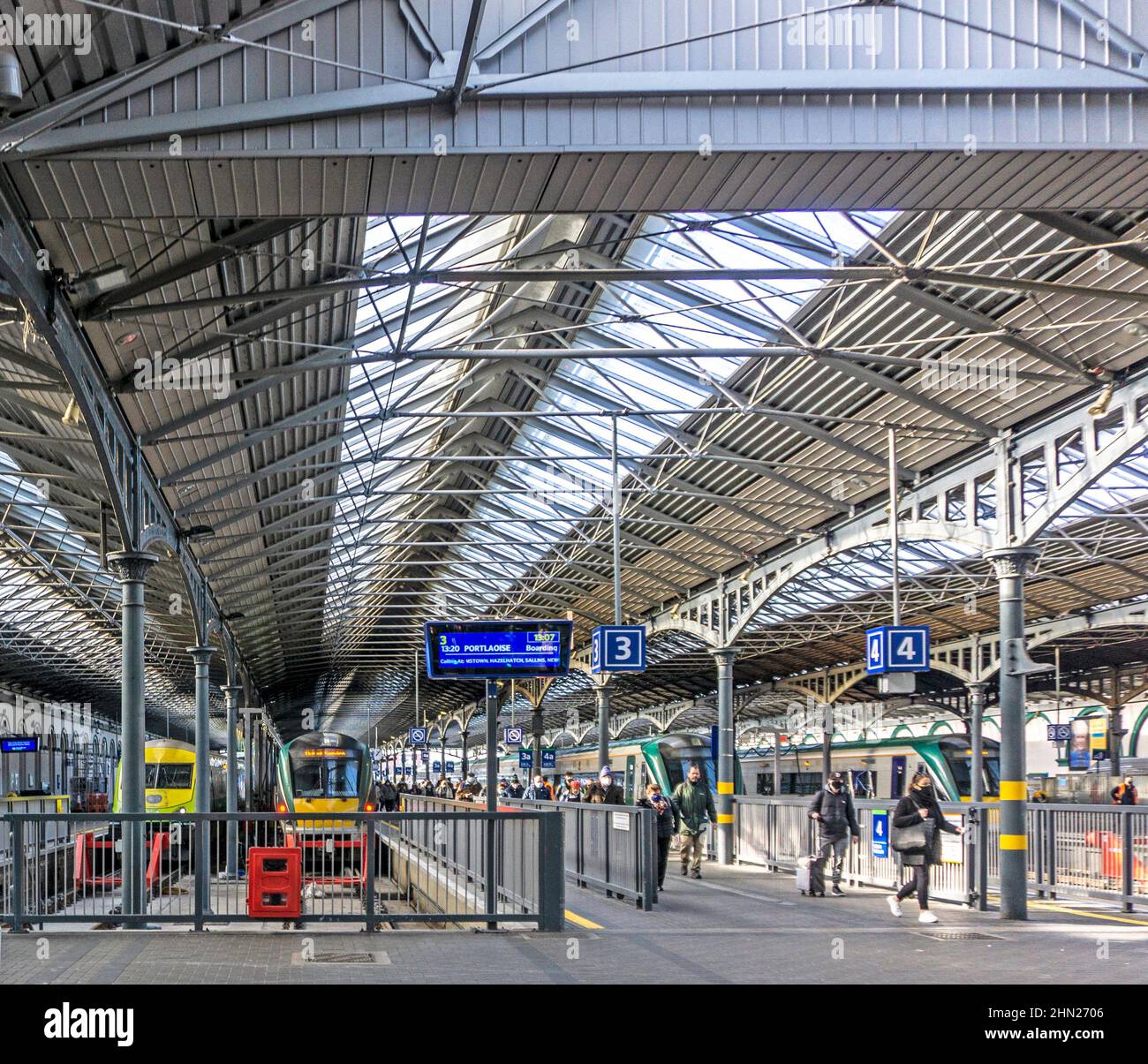 Heuston Railway Station in Dublin Stock Photo - Alamy