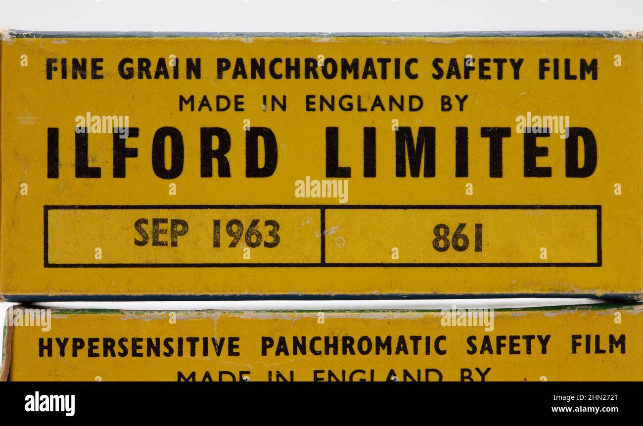 Panchromatic safety film hi-res stock photography and images - Alamy