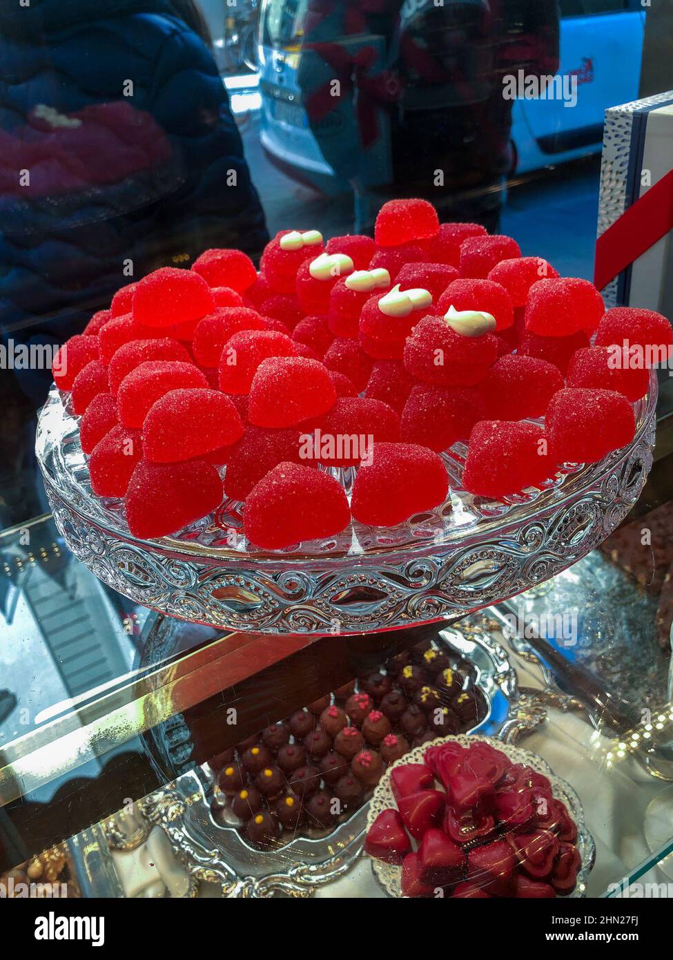 Florence, Italy, inside Old Italian Bakery Cafe Restaurant, Gelli Stock ...