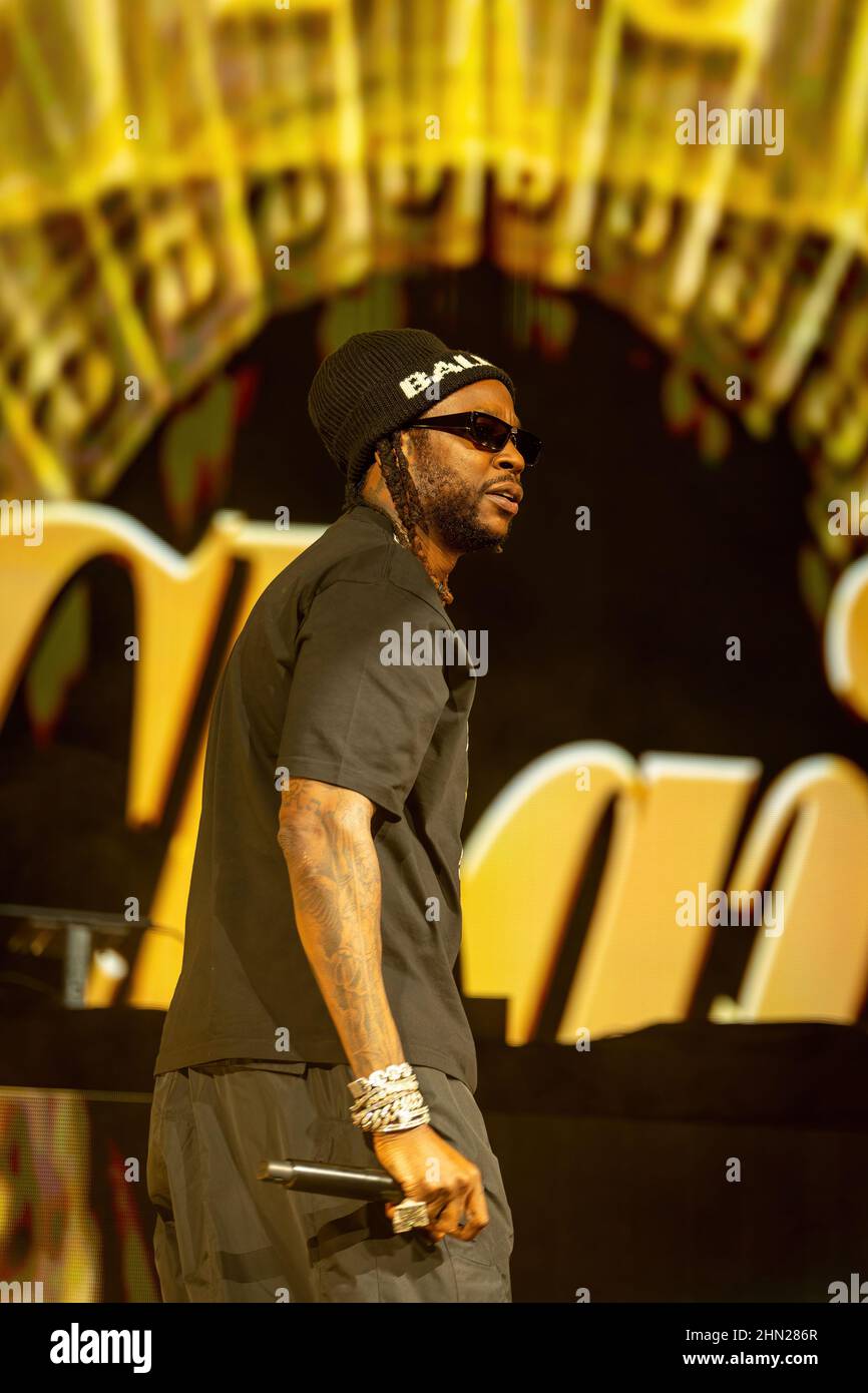 2 Chainz is an American rapper, during 2022 Legendz of the Streetz ...