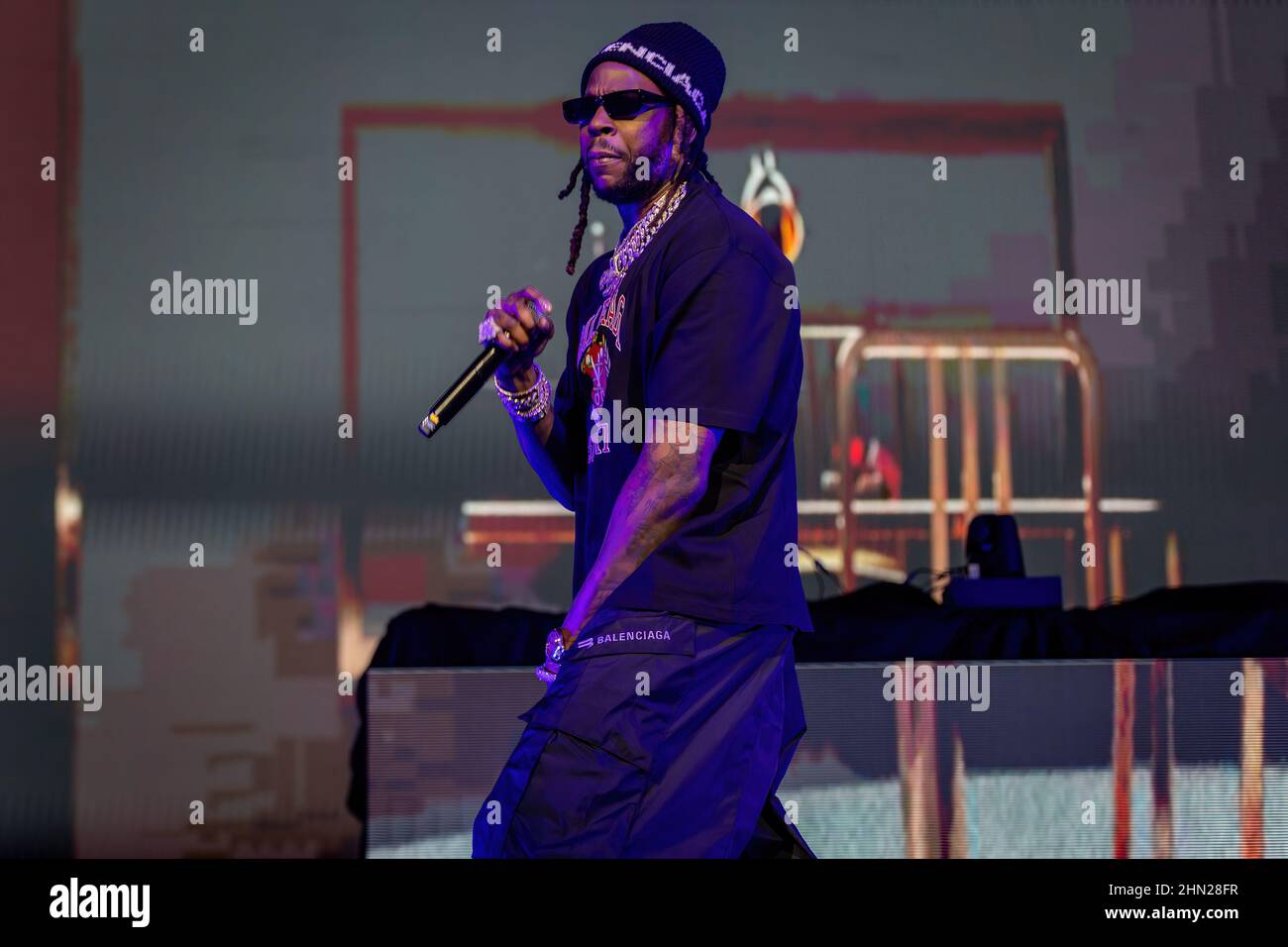 2 Chainz is an American rapper, during 2022 Legendz of the Streetz ...