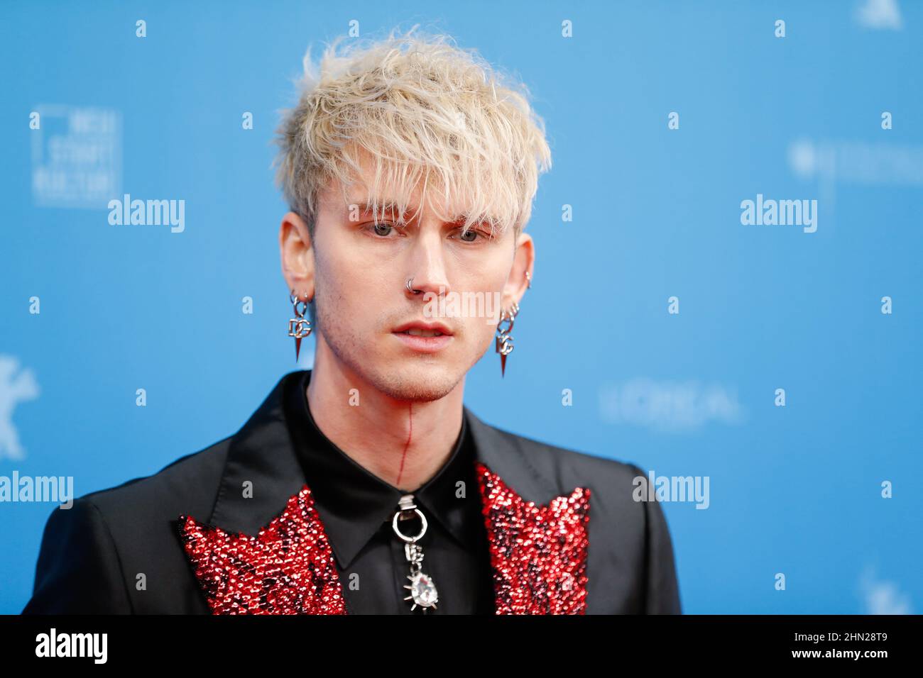 Berlin, Germany. 13th Feb, 2022. Colson Baker (Machine Gun Kelly), US ...