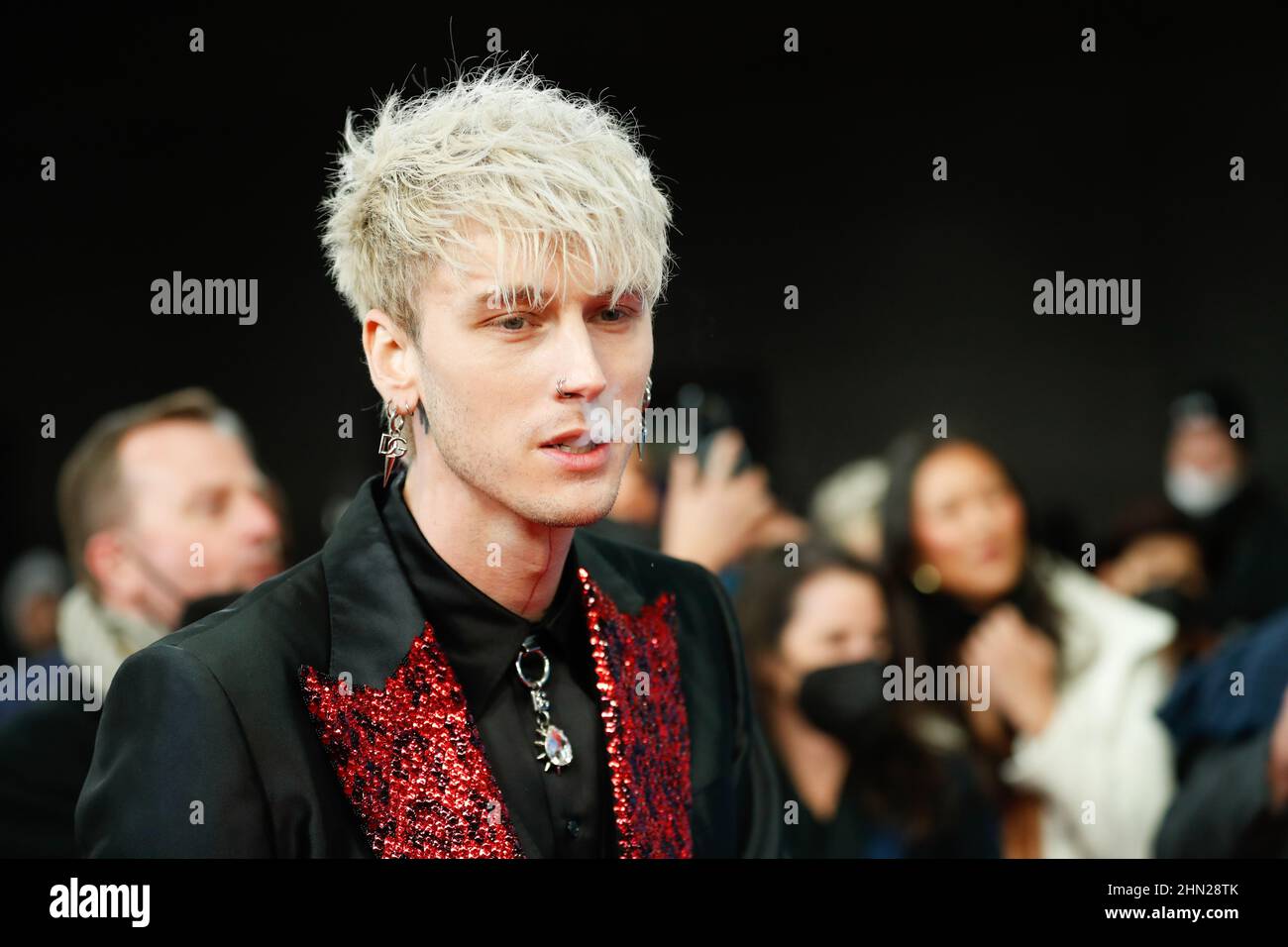Berlin, Germany. 13th Feb, 2022. Colson Baker (Machine Gun Kelly), US ...