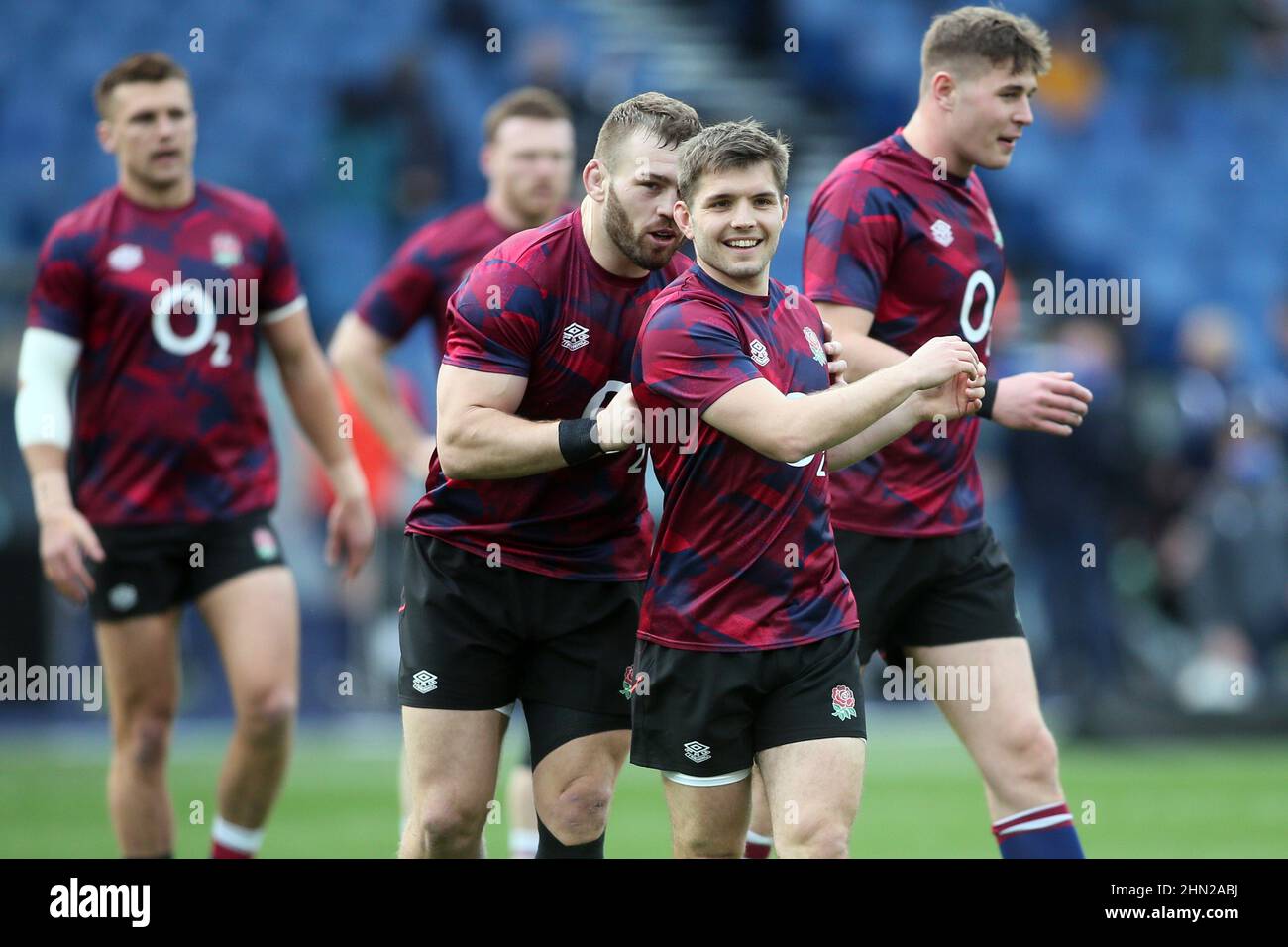Rome, Italy - 13.02 2022: LUKE COWAN-DICKIE (ENGLAND), HARRY RANDALL ...