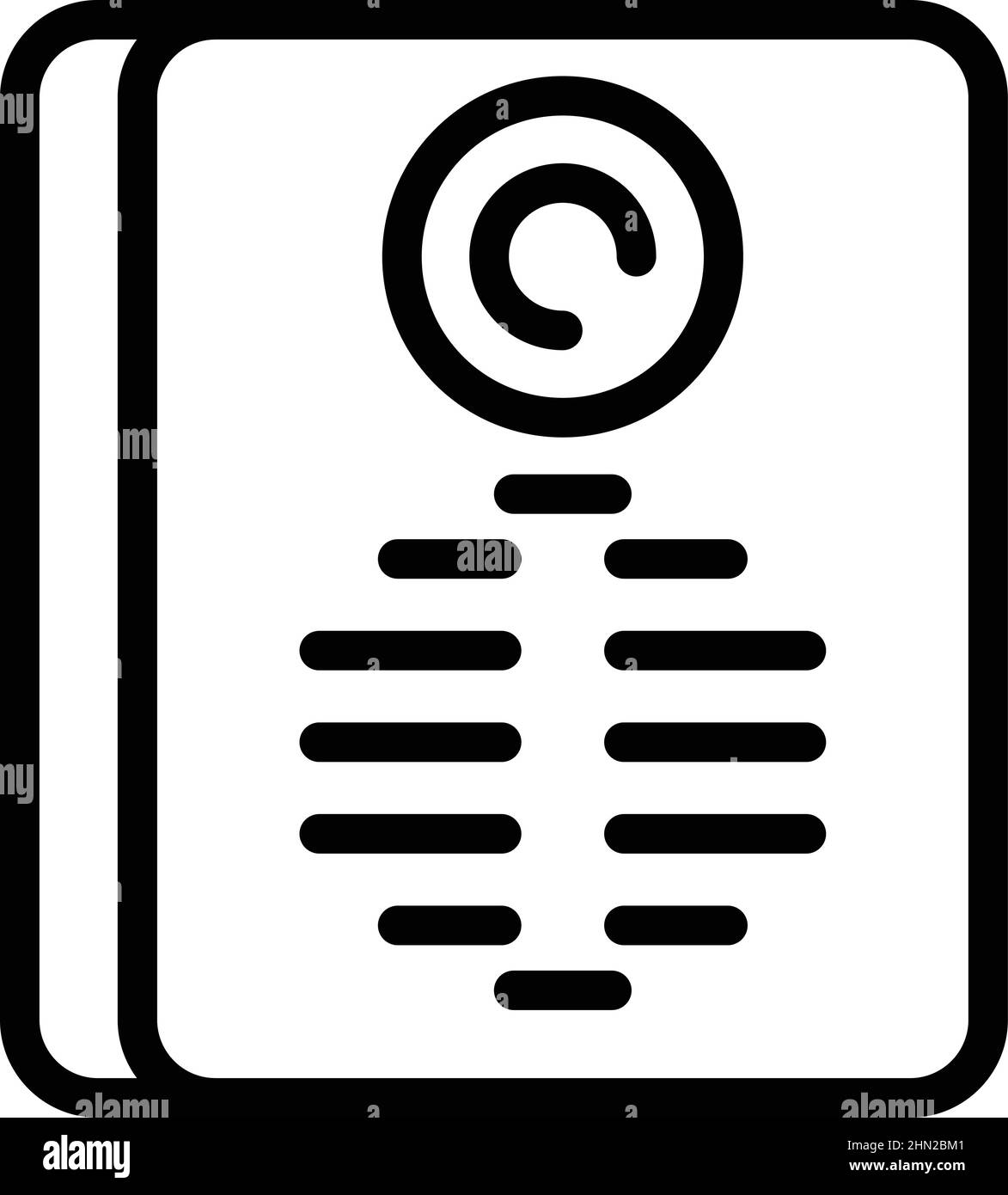 Brother video intercom icon outline vector. Door system. Panel access ...