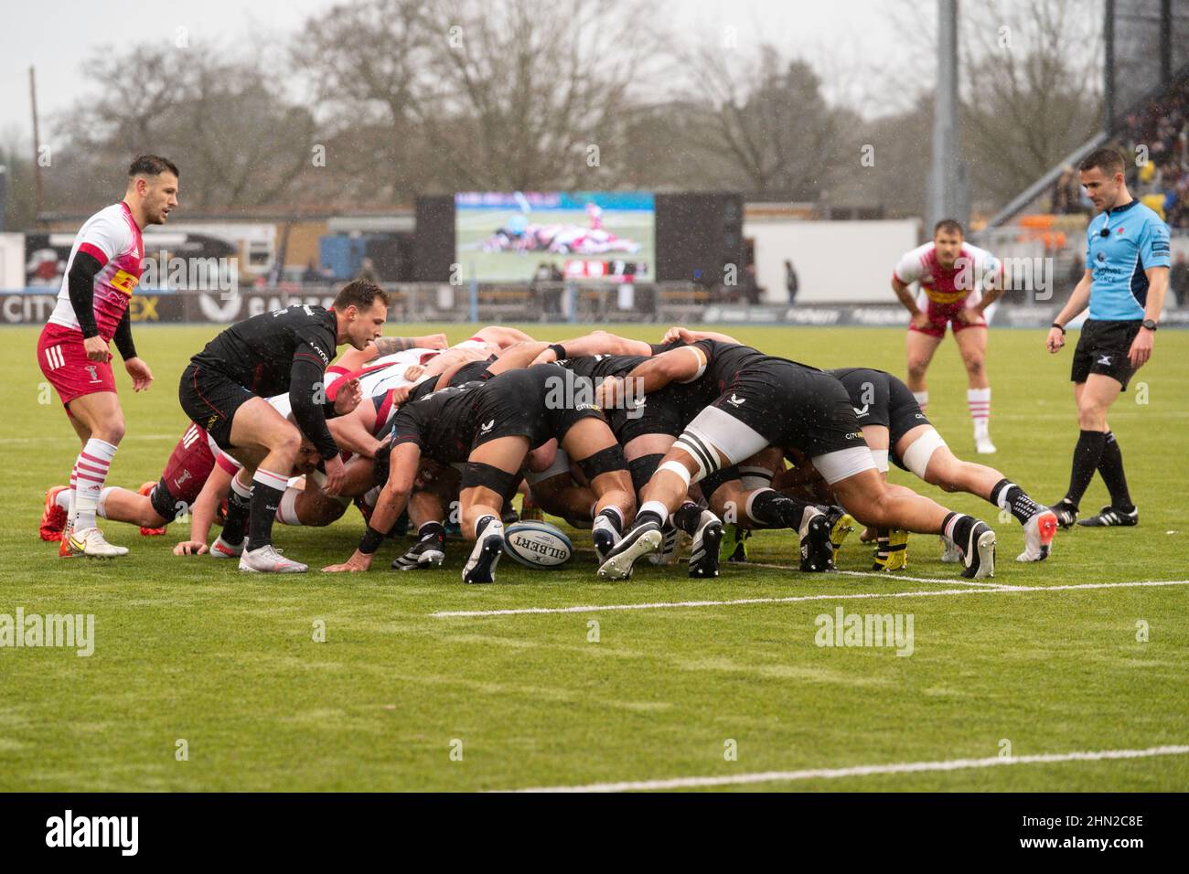 Scrum down hi-res stock photography and images - Alamy