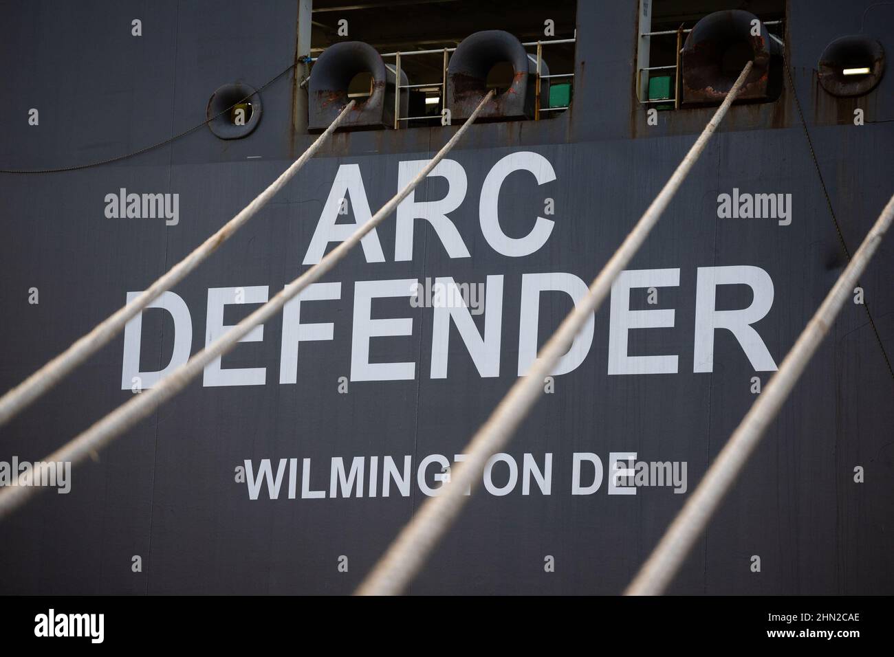 Arc defender vessel hi-res stock photography and images - Alamy