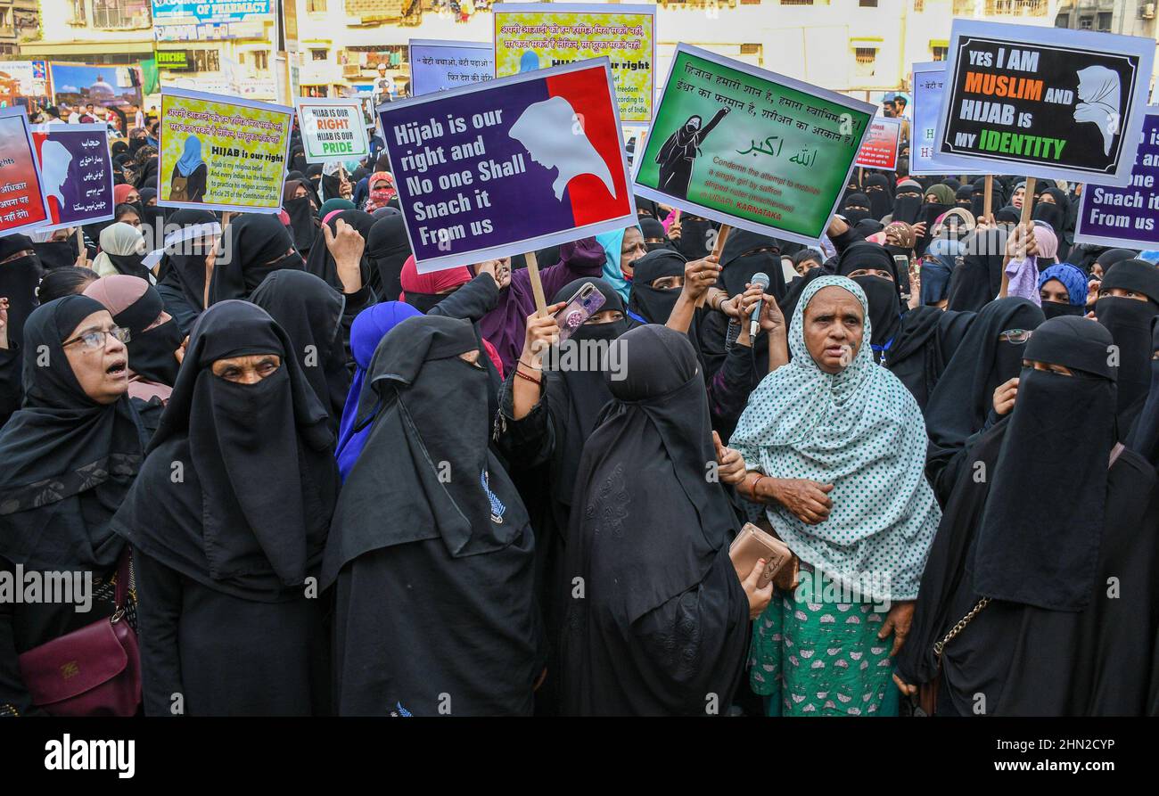 Karnataka hijab row hi-res stock photography and images - Alamy