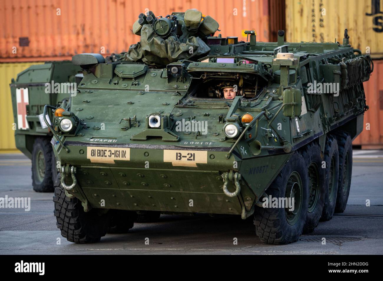 Stryker vehicle hi-res stock photography and images - Alamy