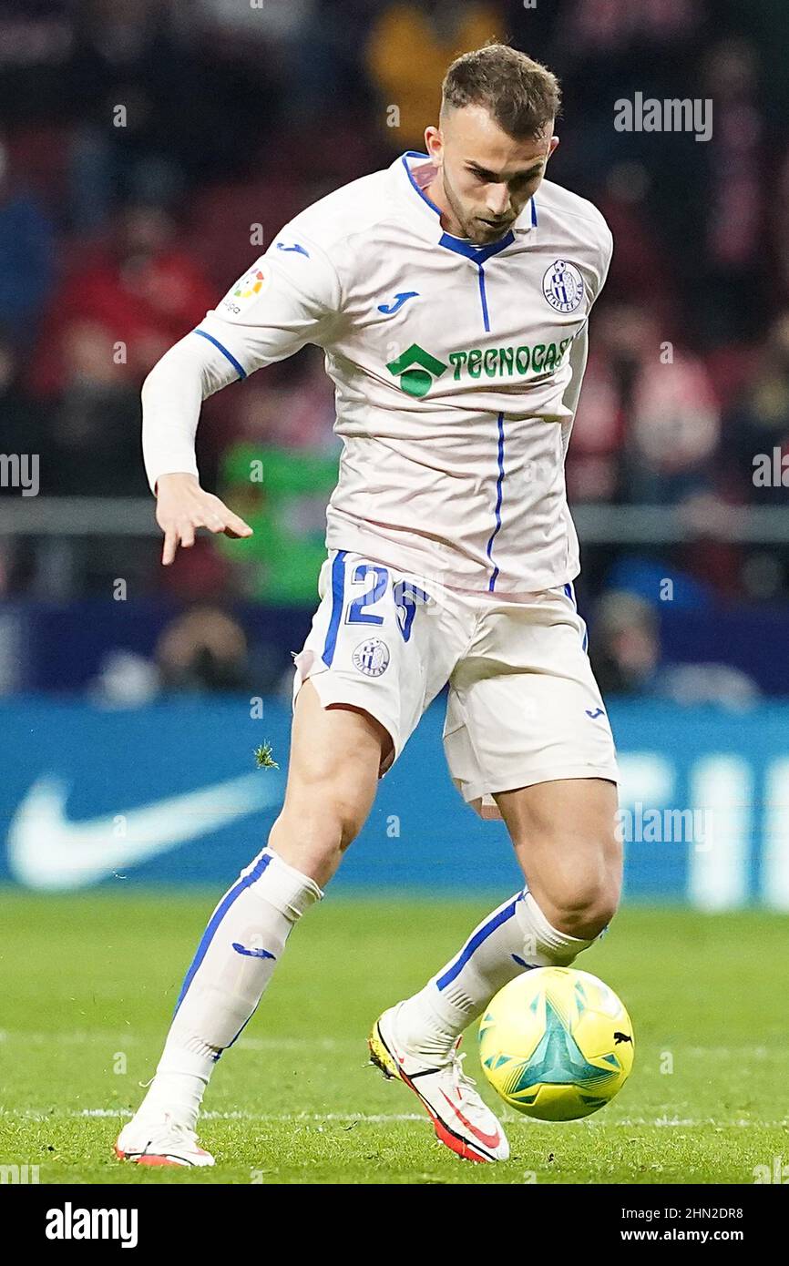 Getafe CF's Borja Mayoral during La Liga match. February 12,2022. in ...