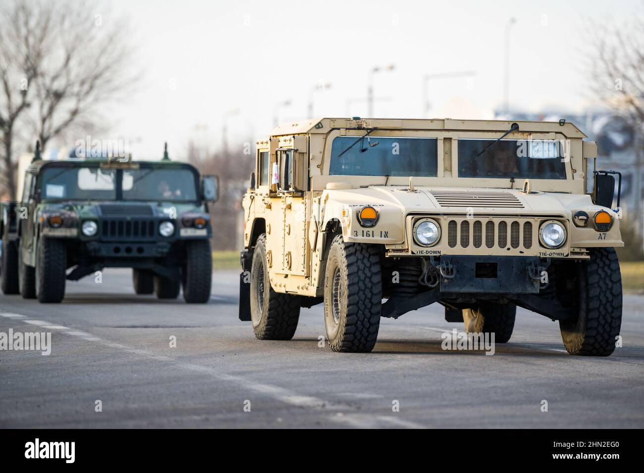 US Army Humvee (High Mobility Multipurpose Wheeled Vehicle - HMMWV ...