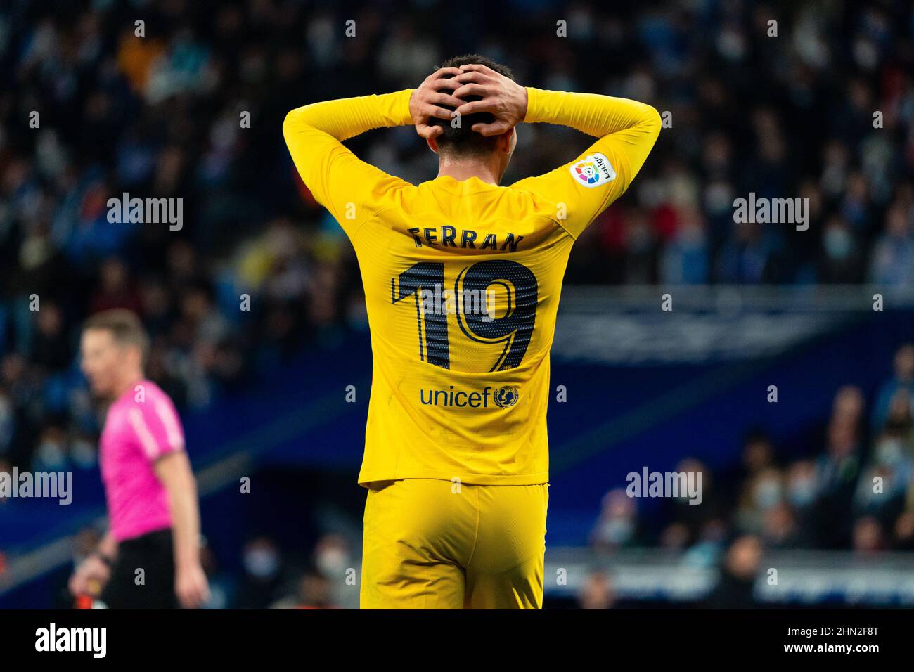Ferran torres reaction hi-res stock photography and images - Alamy