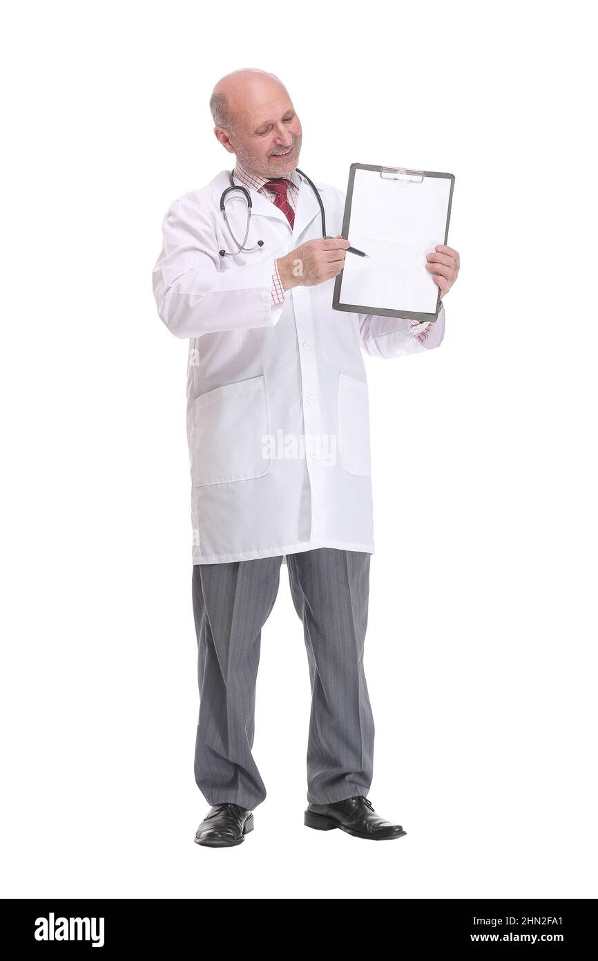 Man doctor middle age hoary Cut Out Stock Images & Pictures - Alamy