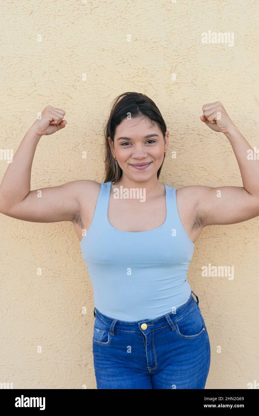 Unshaven armpit hi-res stock photography and images - Alamy