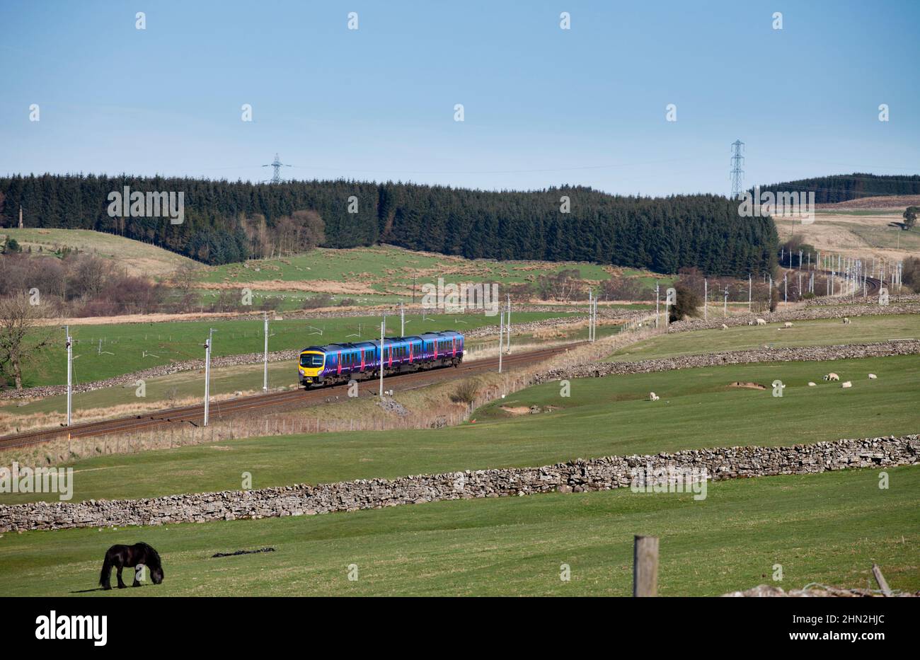 First Transpennine Express class 185 Diesel multiple unit 185139 in the ...