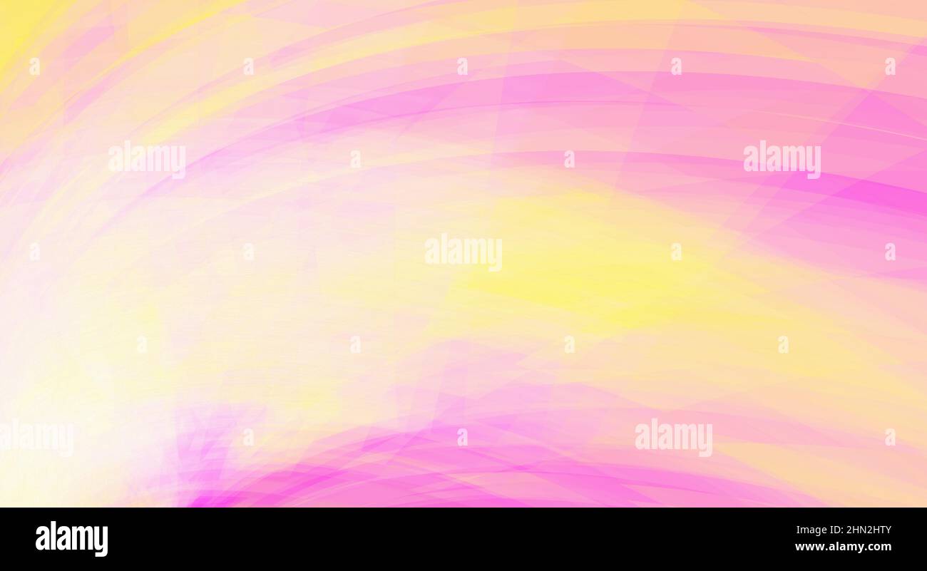 Abstract artistic textured background in hues of yellow and magenta ...