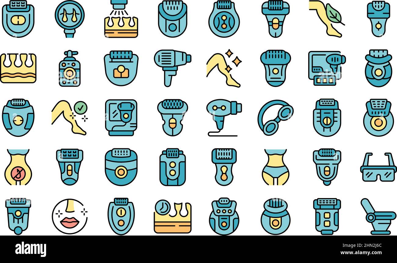 Skin type icons Cut Out Stock Images & Pictures - Alamy