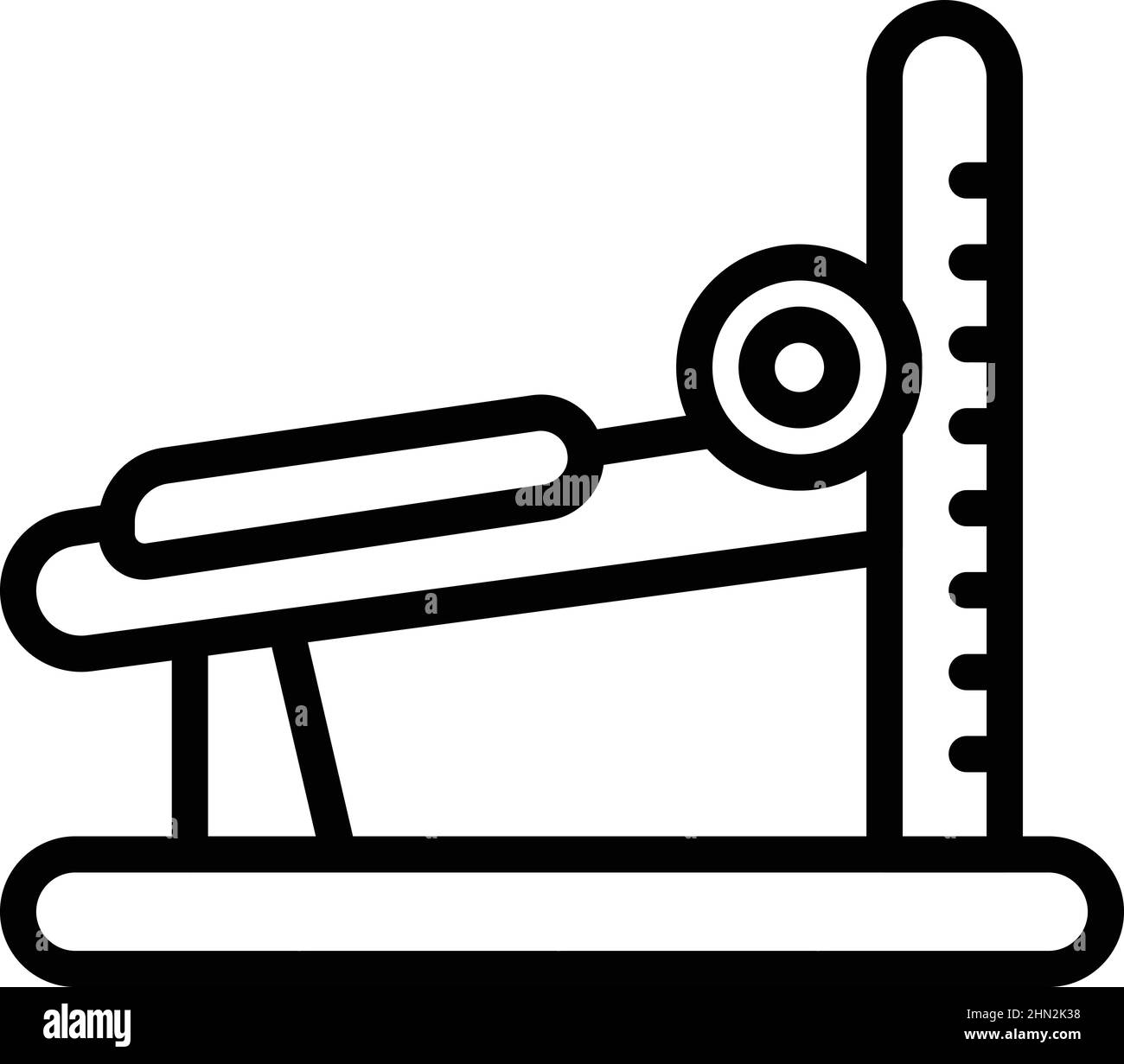 Exercise bench outdoor Black and White Stock Photos & Images - Alamy