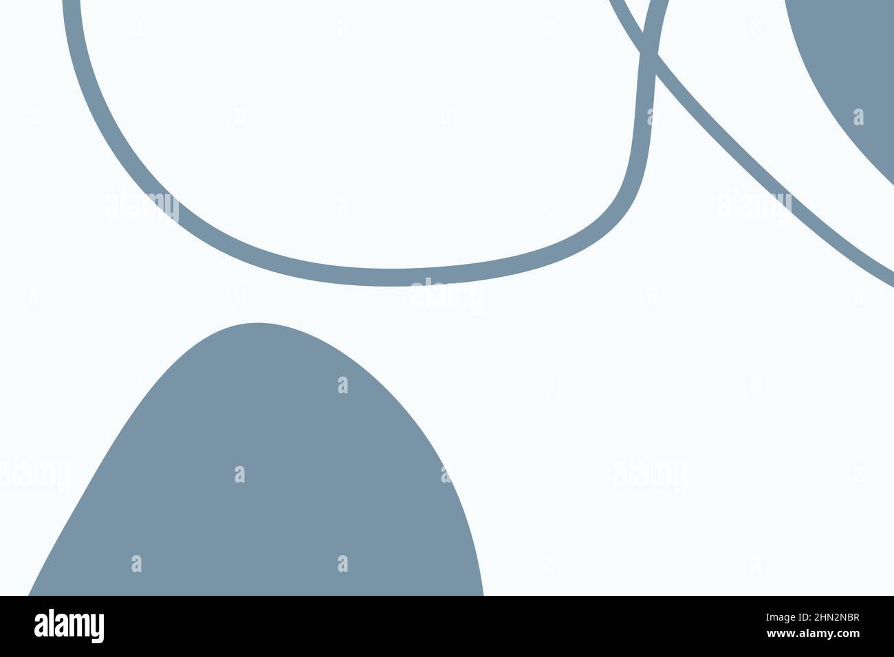 Modern colorful simple background with organic abstract elements and dynamic shapes ...