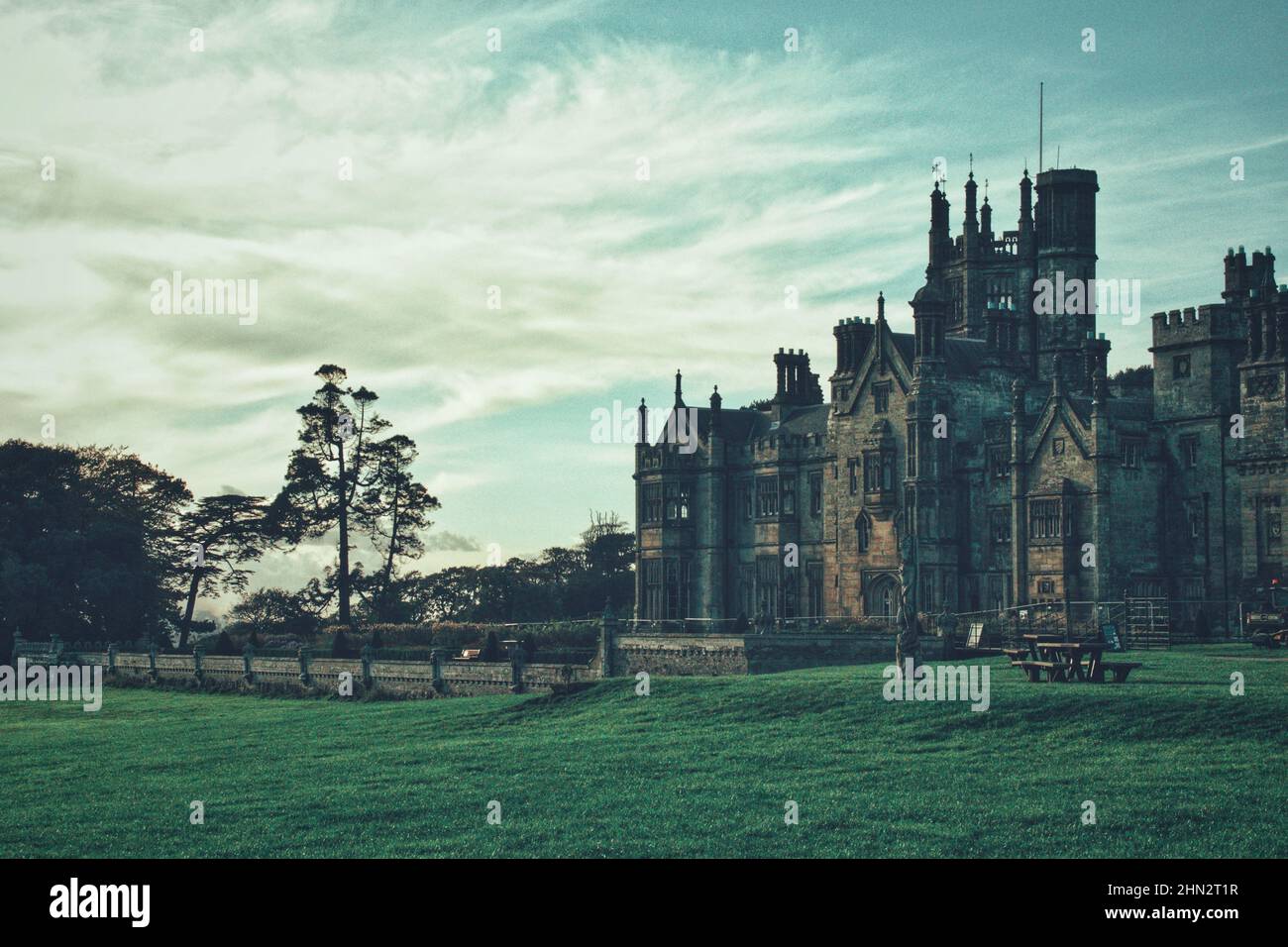 Margam castle hi-res stock photography and images - Alamy