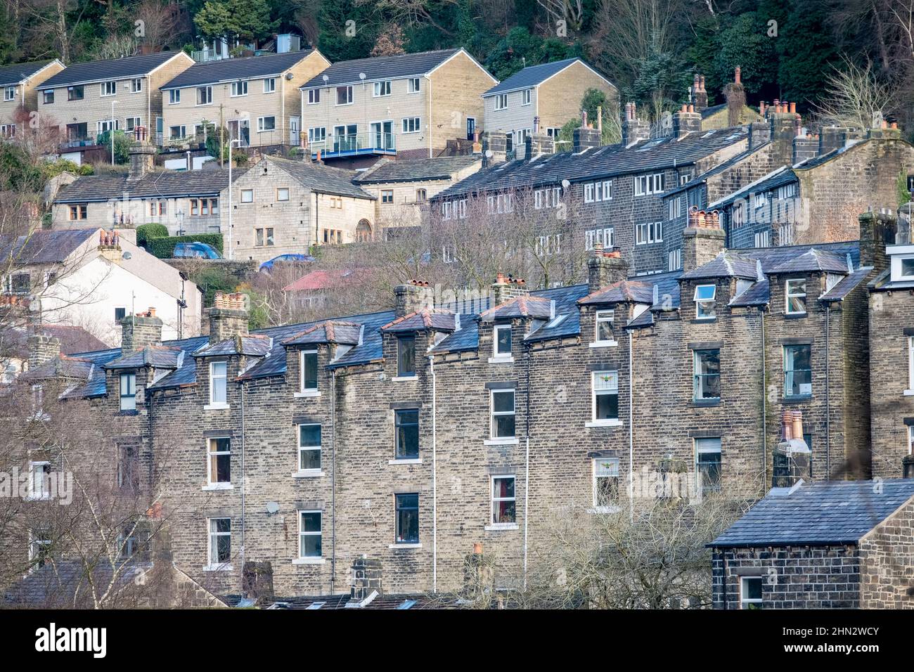 Hebden Bridge, Calderdale, West Yorkshire, UK Stock Photo - Alamy