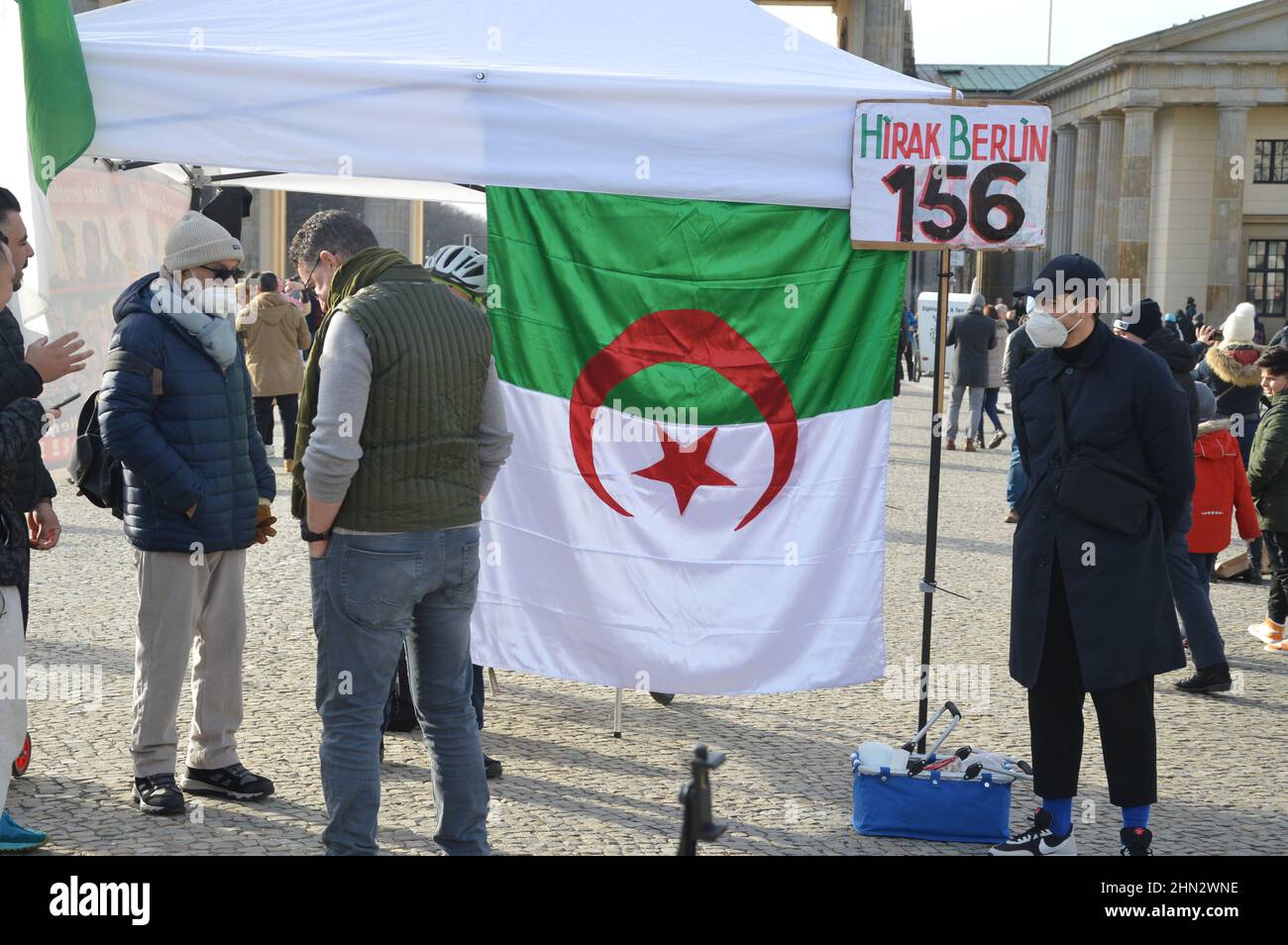 Berlin brandenburg gate rally hi-res stock photography and images - Alamy