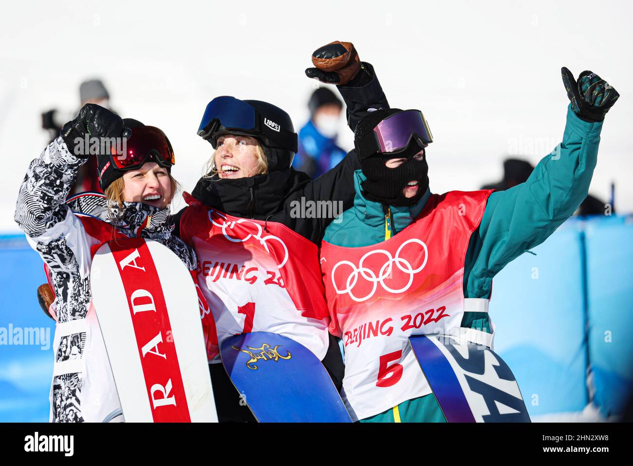 (L to R) Julia MARINO (USA), Zoi Sadowski Synnott (NZL), Tess Coady ...