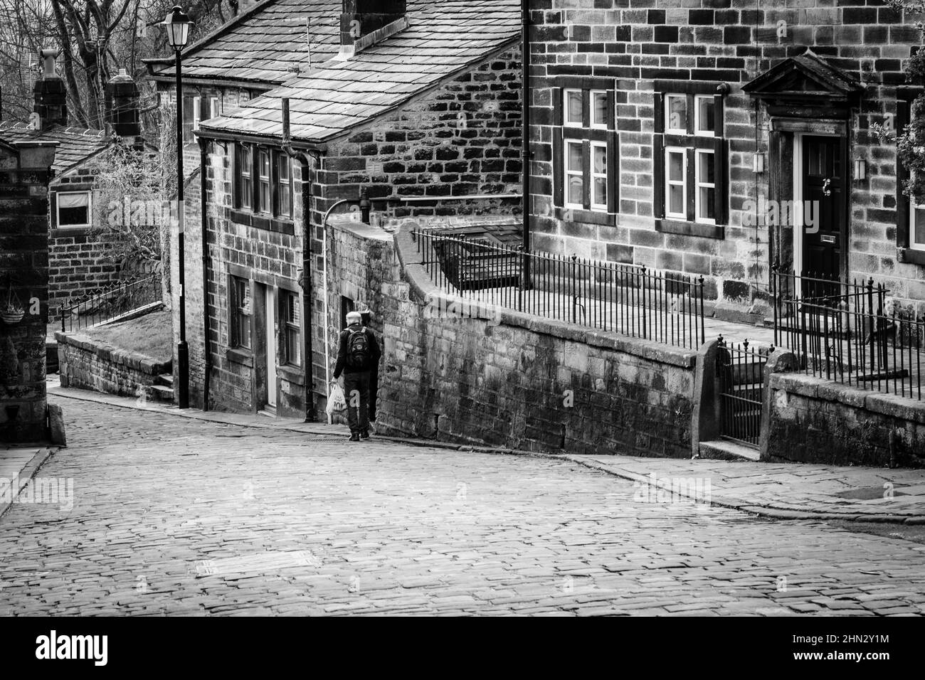 Heptonstall village Calderdale. West Yorkshire, England, UK Stock Photo ...