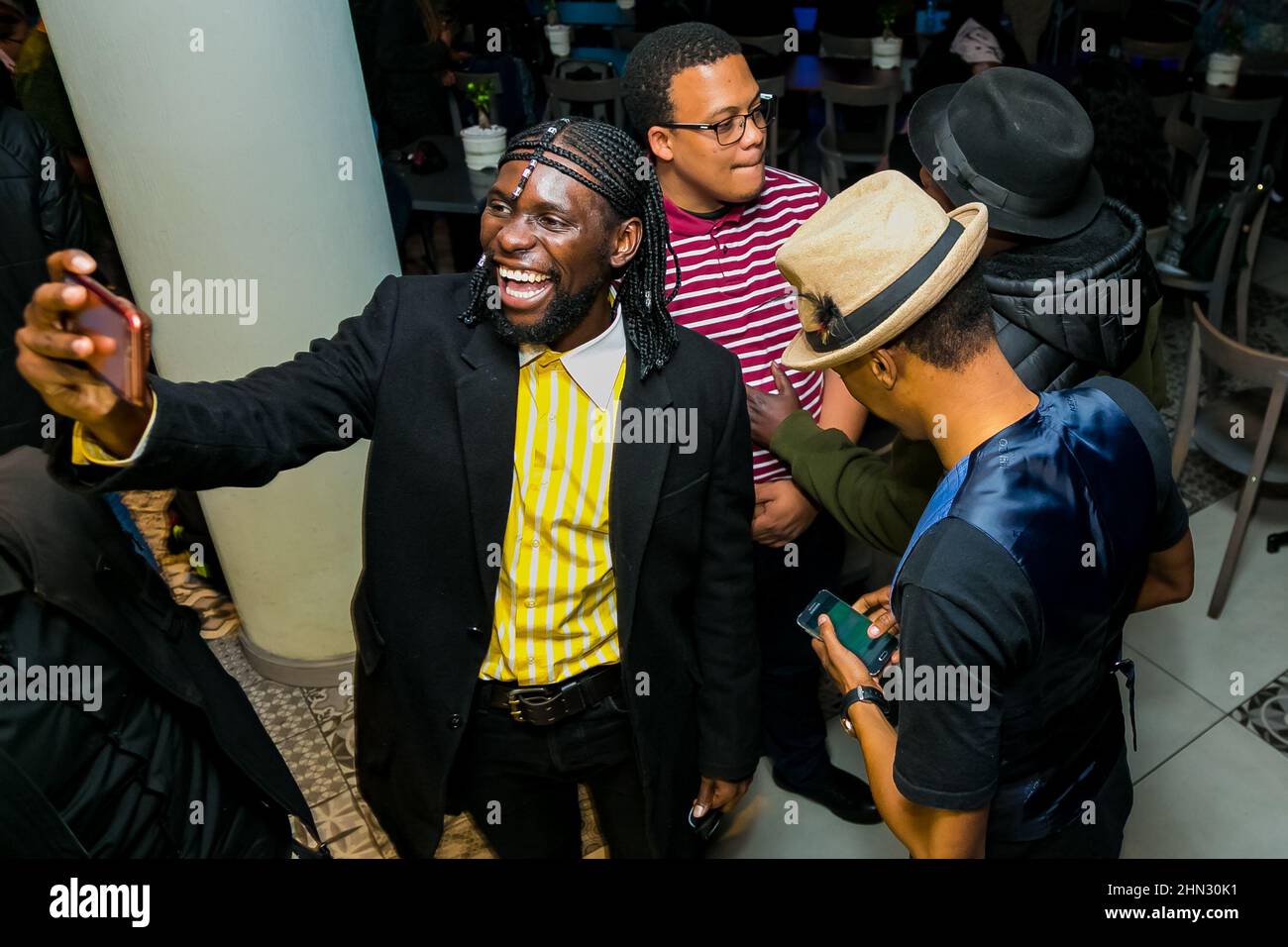 Guests socialising at Comics Choice Awards in Johannesburg, South ...