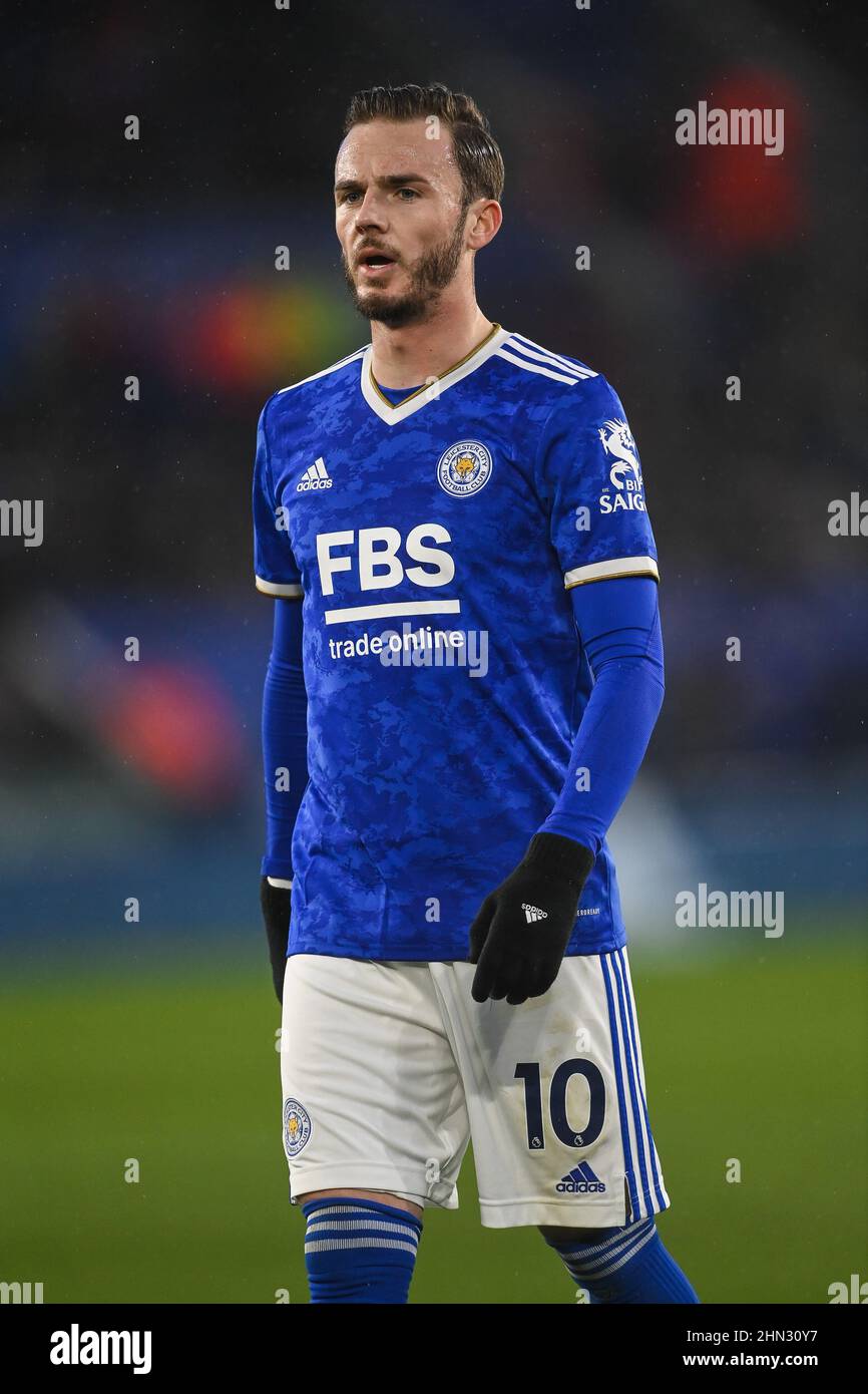 James Maddison #10 of Leicester City during the game Stock Photo - Alamy