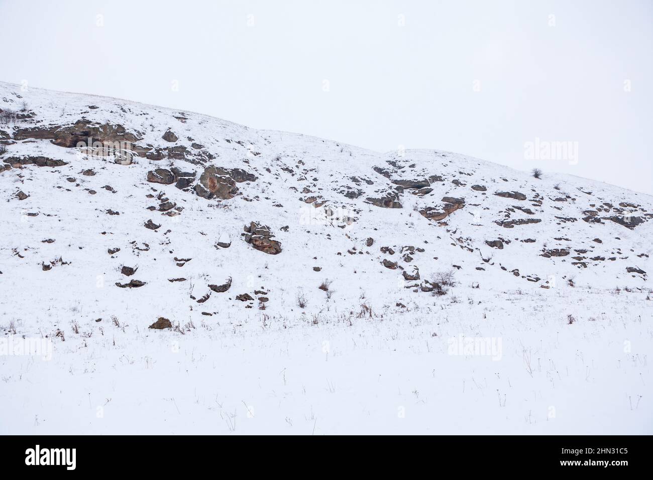 Ice covered path rocky mountain hi-res stock photography and images - Alamy