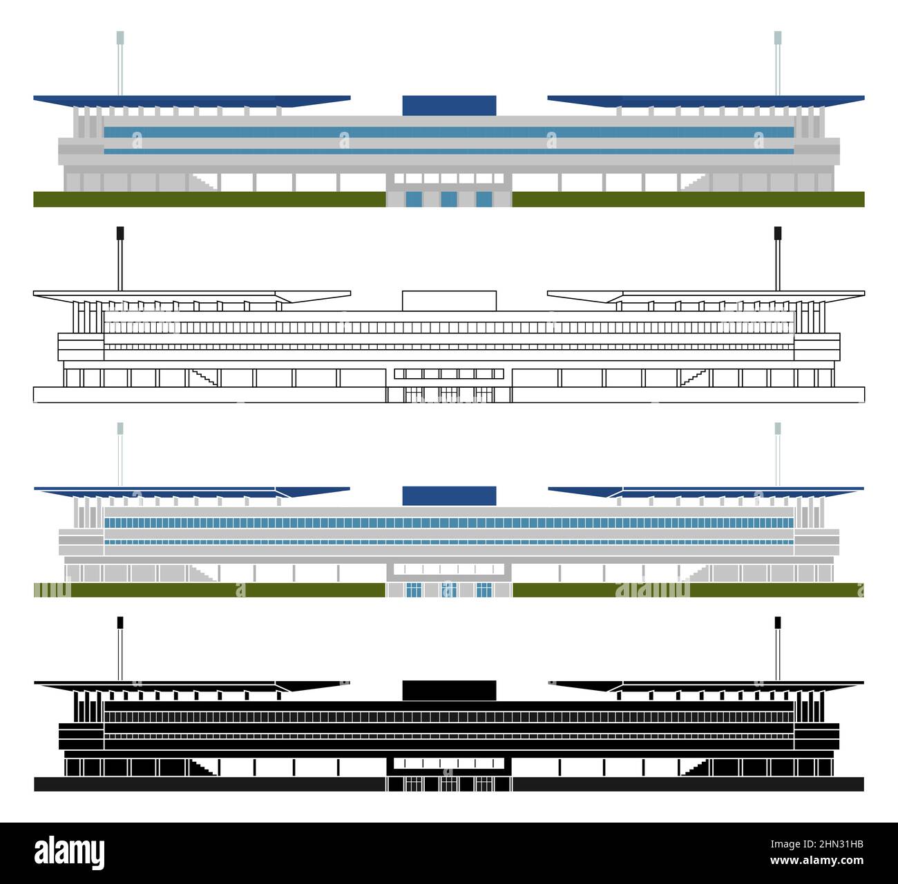 Famous Stadium in Goiania, Brazil Stock Vector Image & Art - Alamy