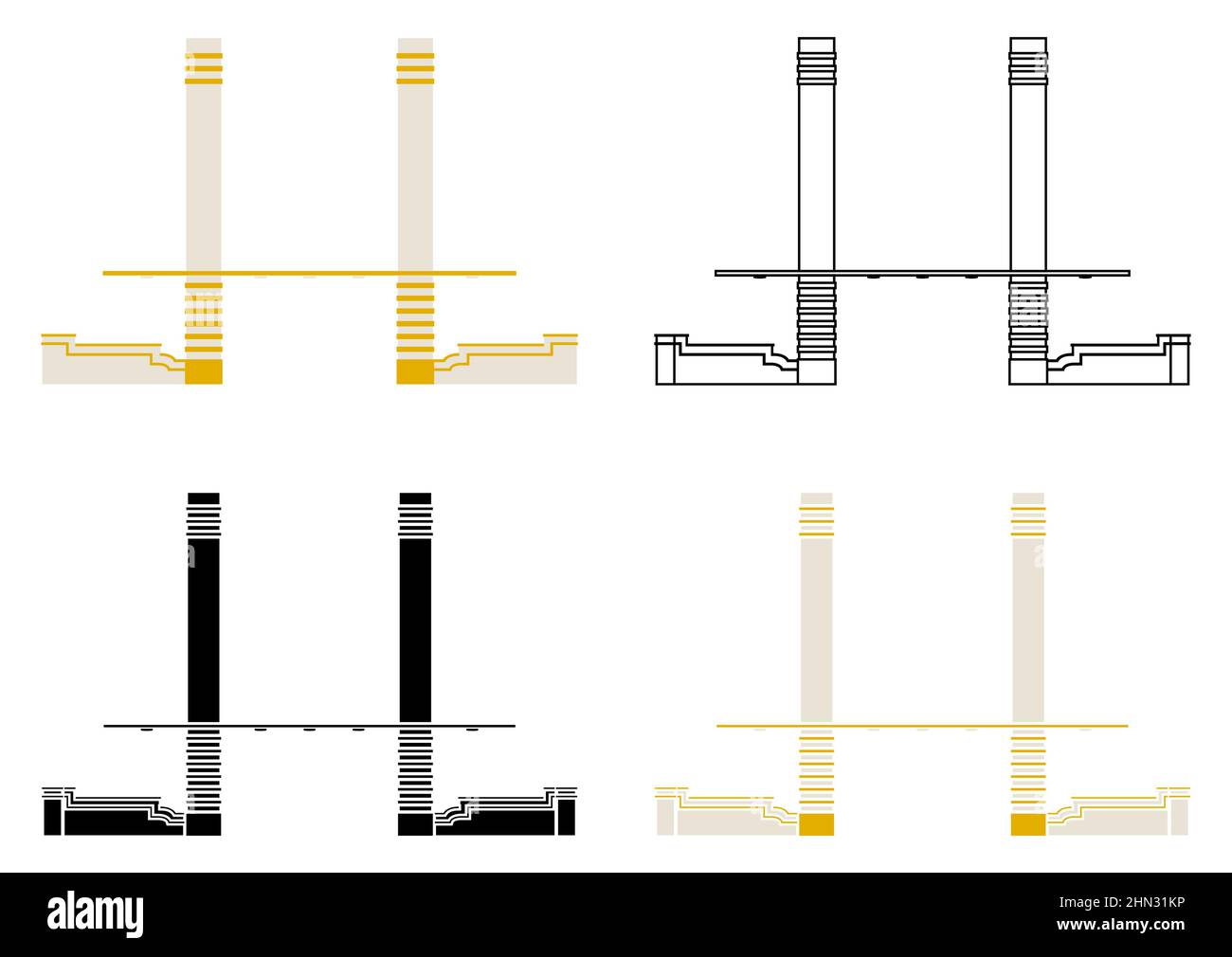 University entrance sign Stock Vector Images - Alamy