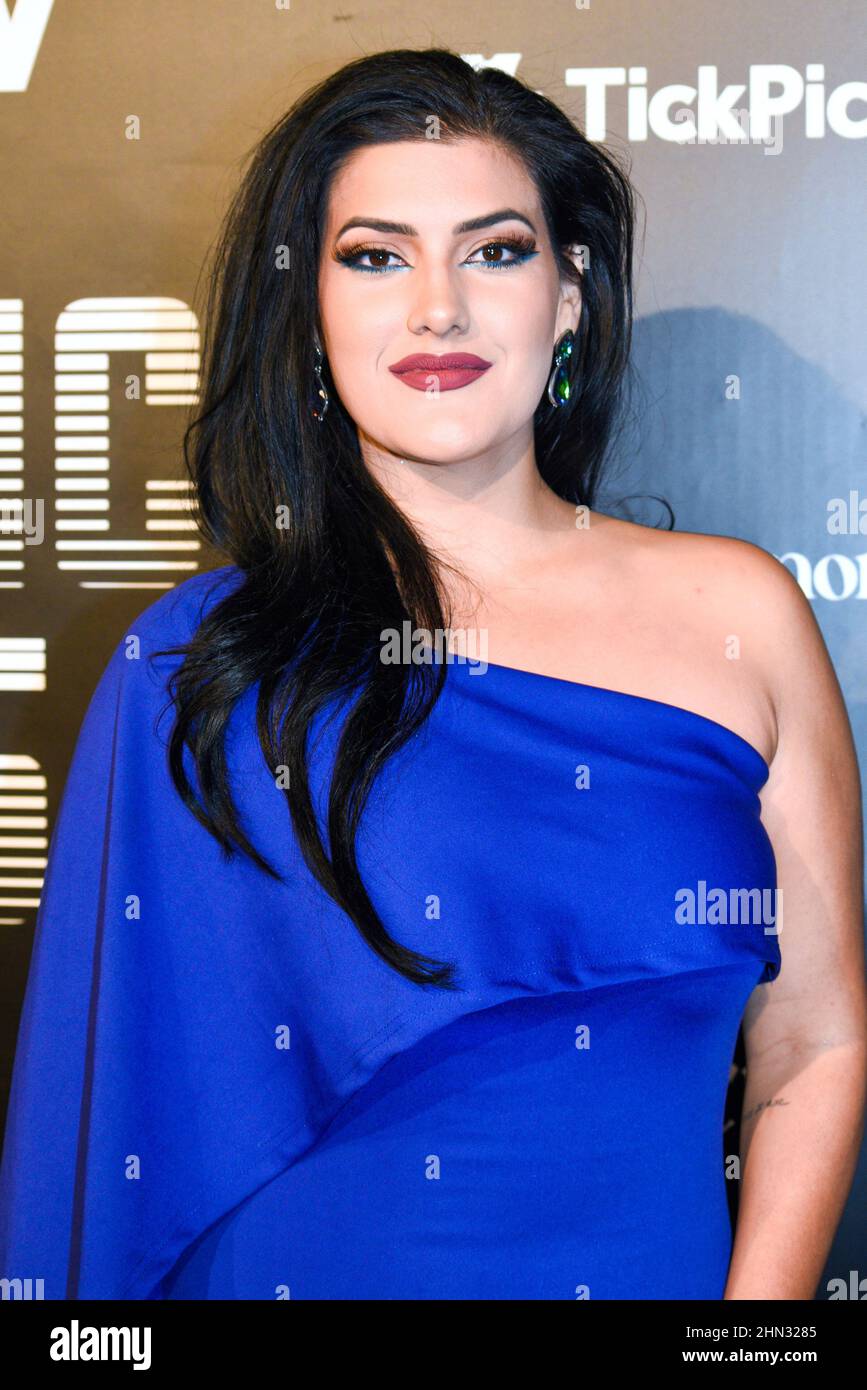 Los Angeles, USA. 12th Feb, 2022. Leia Sergakis attends the DIRECTV ...