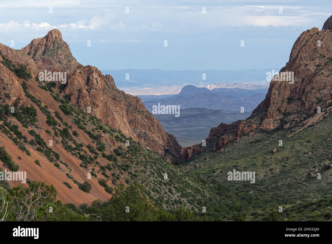 Known as The Window, this notch in the Chisos Mountains is the perfect ...