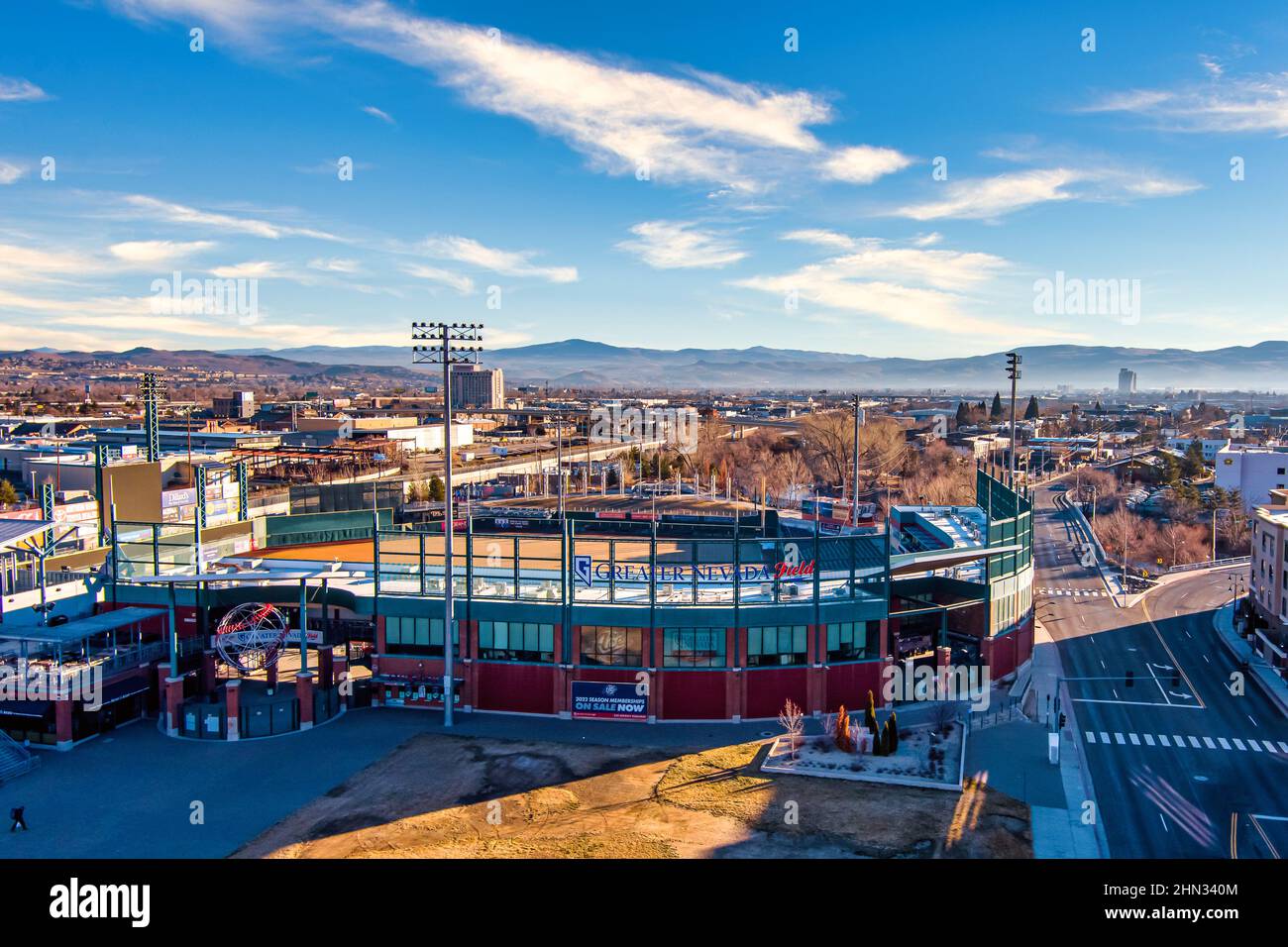 Reno aces baseball stadium hi-res stock photography and images - Alamy
