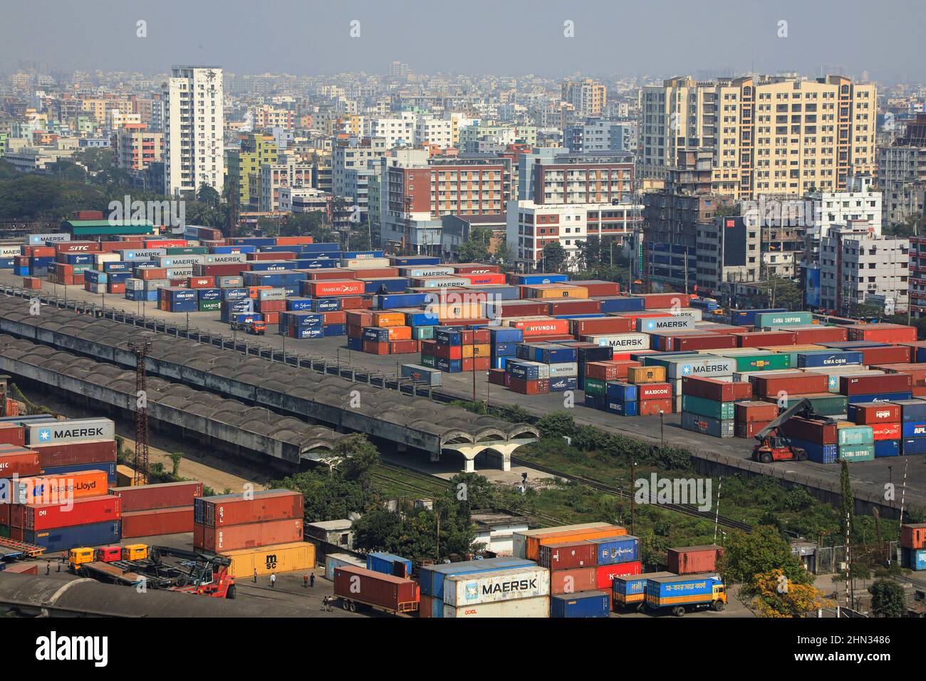 Dhaka, Bangladesh. 13th Feb, 2022. (EDITORS NOTE: Image taken with ...