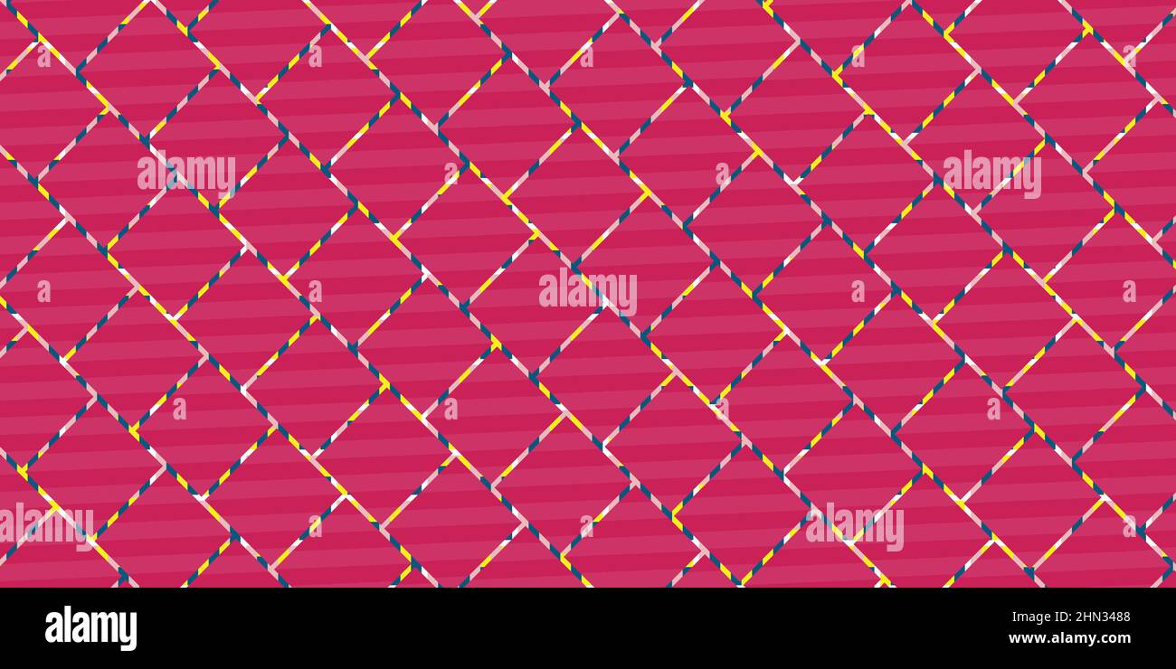 Simple Abstract Trendy monogram pattern design. Vector illustration ...