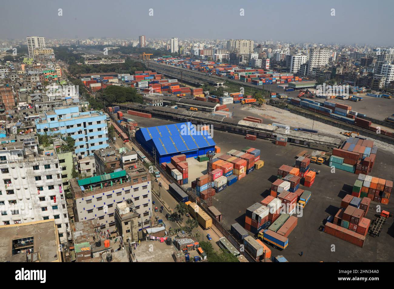 Dhaka, Bangladesh. 13th Feb, 2022. (EDITORS NOTE: Image taken with ...